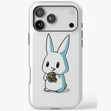 Cuber Bunny Speedcubing Illustration Protective and Compatible iPhone ...