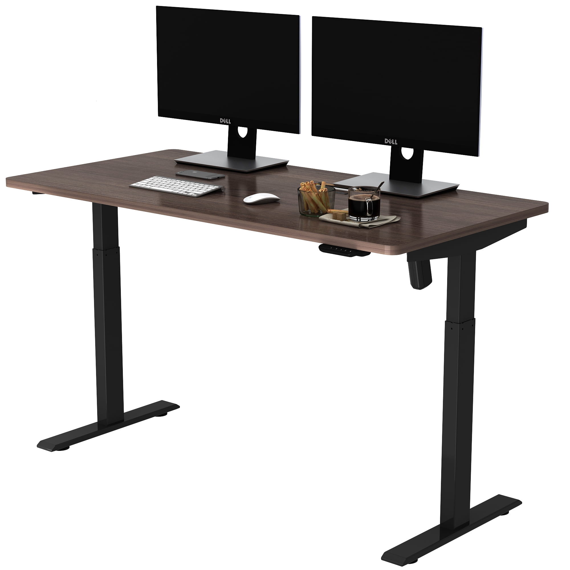 Cubespace Electric Height Adjustable Desk with 2 Pre-Set Memory Button ...