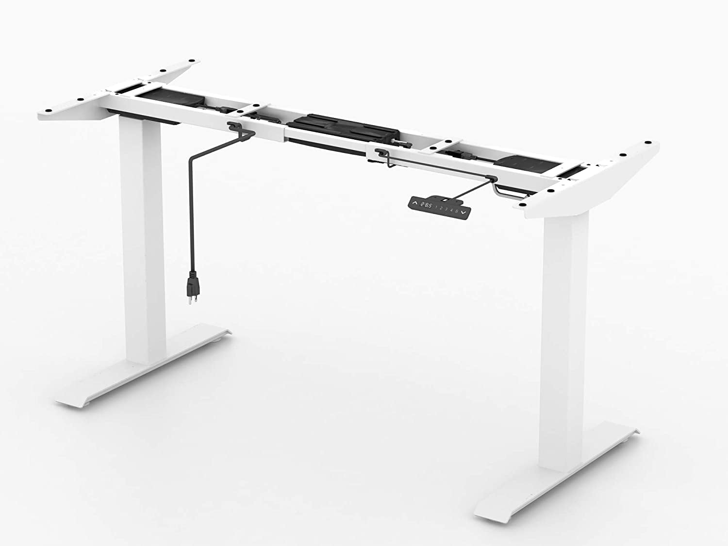 Cubespace Dual Motor Electric Standing Desk Frame, Height Adjustable, 4 ...