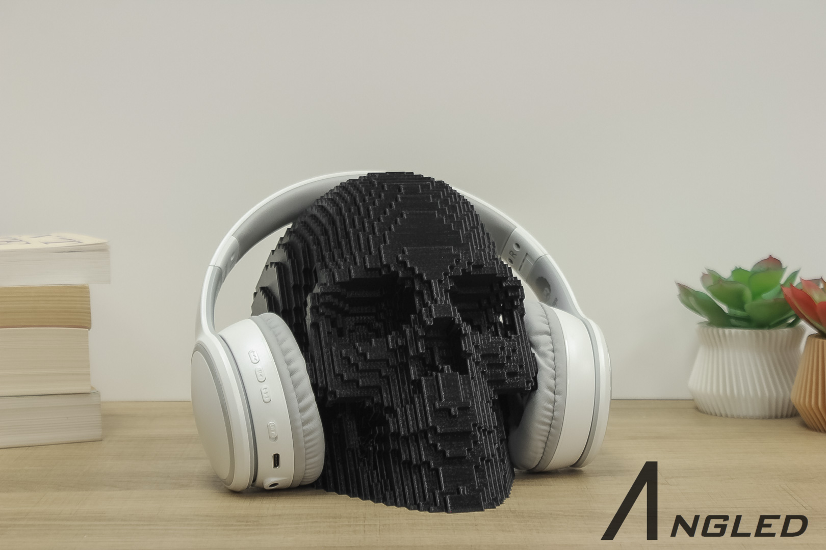 Cubic Skull Headphone Stand - Walmart.com