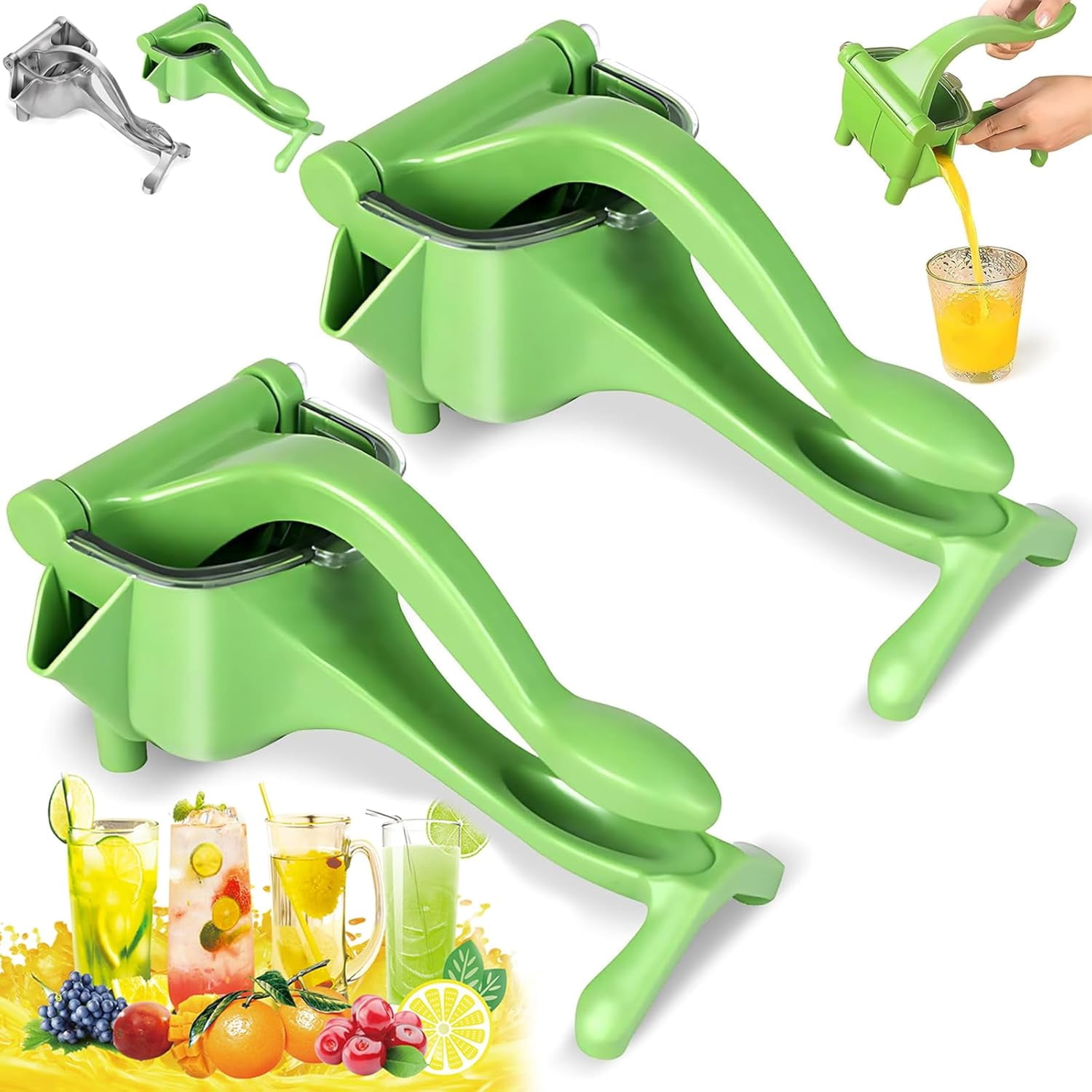 Cubiccredit Manual Juice Squeezer, Handheld Juicer Squeezer, 2025 New ...