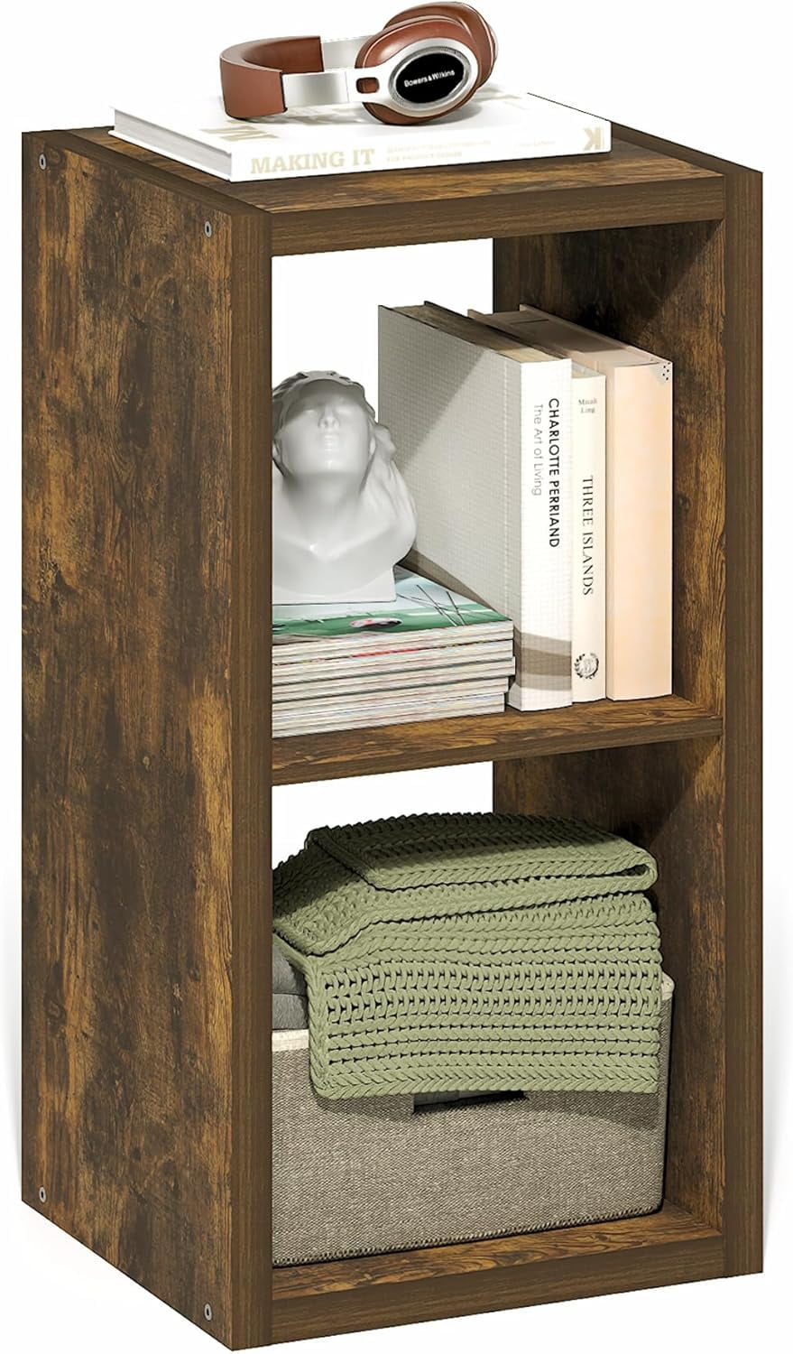 Cubicle Book Shelf 12-Cube Bookshelf Extra Thick Frame Reversible ...