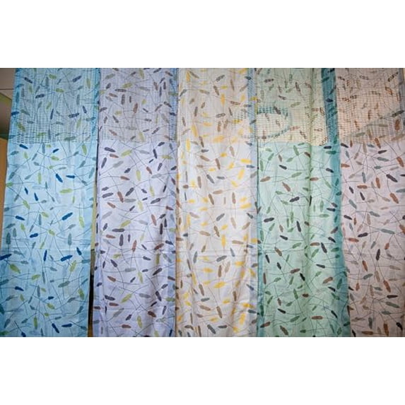 Cubicle Privacy Curtains with mesh Made from Exclusively Custom ...