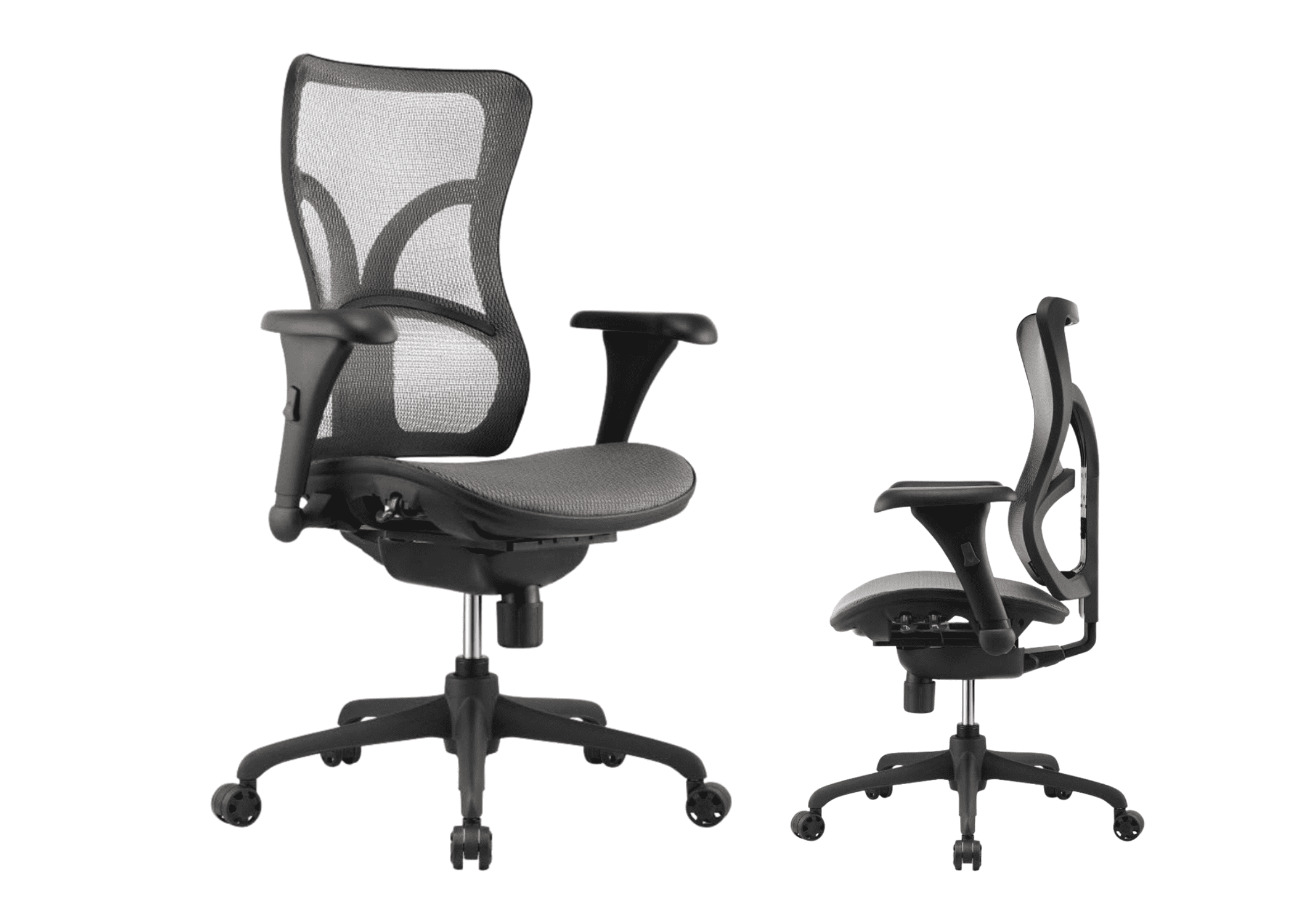 Cubiclesdotcom Engage Ergonomic Office Chair | Curved Mesh Back Task ...