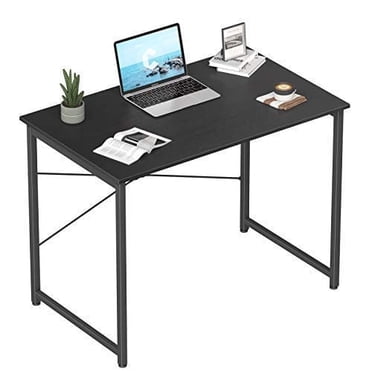 SHW Home Office 40-Inch WORK Computer Desk, Black - Walmart.com