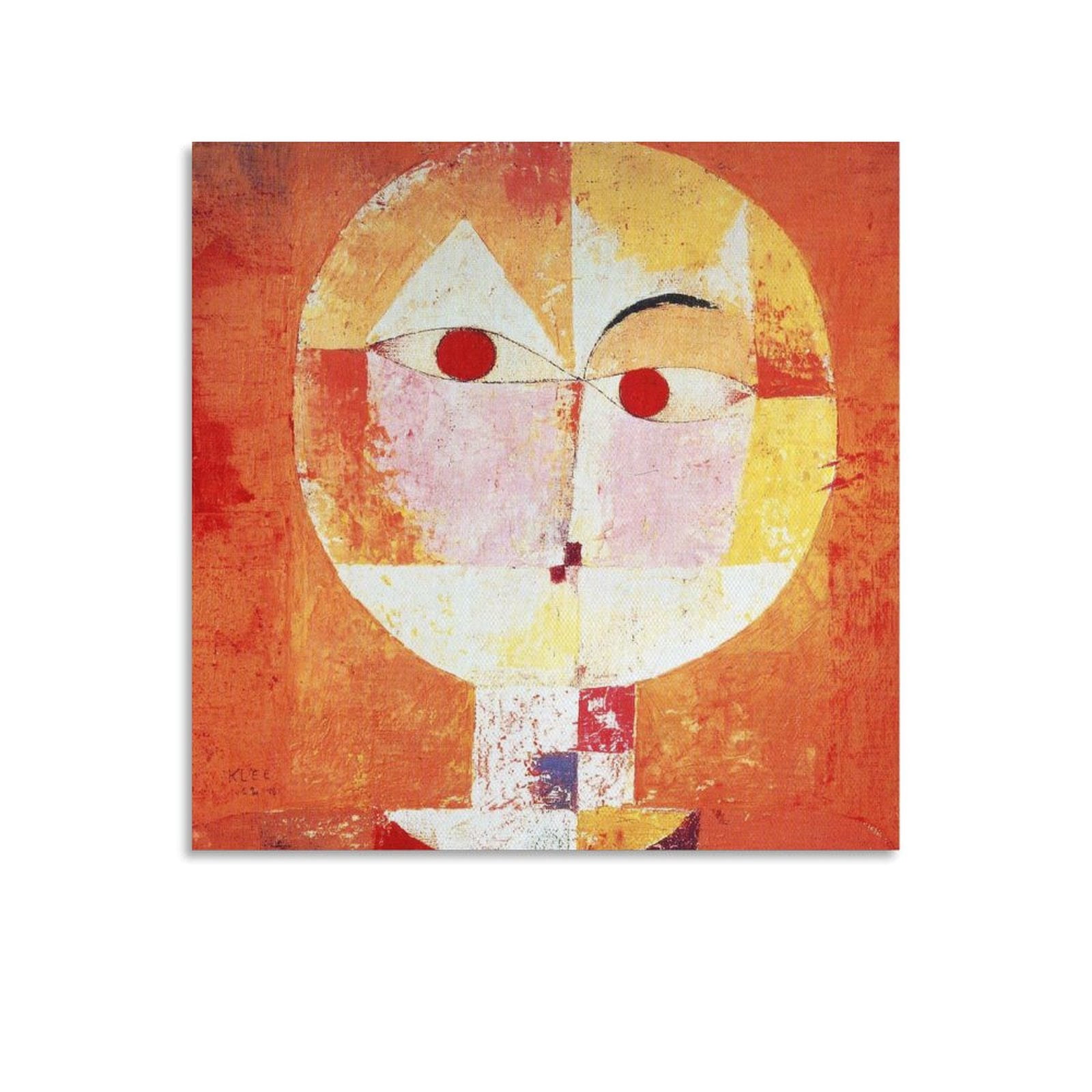 Cubist Abstract Painters Paul Klee Senecio Retro Poster Posters Wall ...