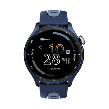 iTouch Air 4 Smartwatch: Blue Case With Blue Silicone Strap 41mm ...