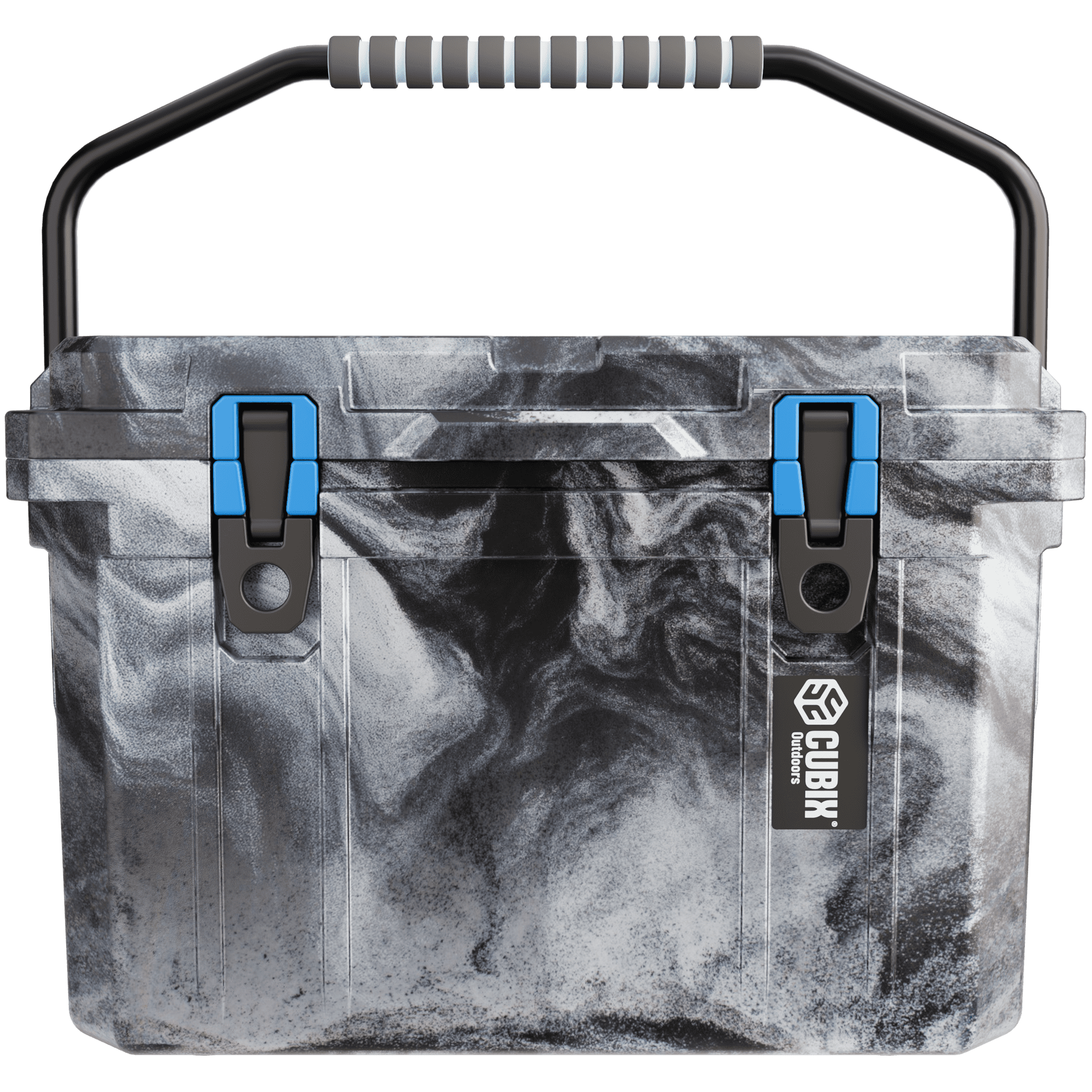 Cubix 20QT QuadraX, Rotomolded Ice Chest, Portable Camping Cooler, Fits ...
