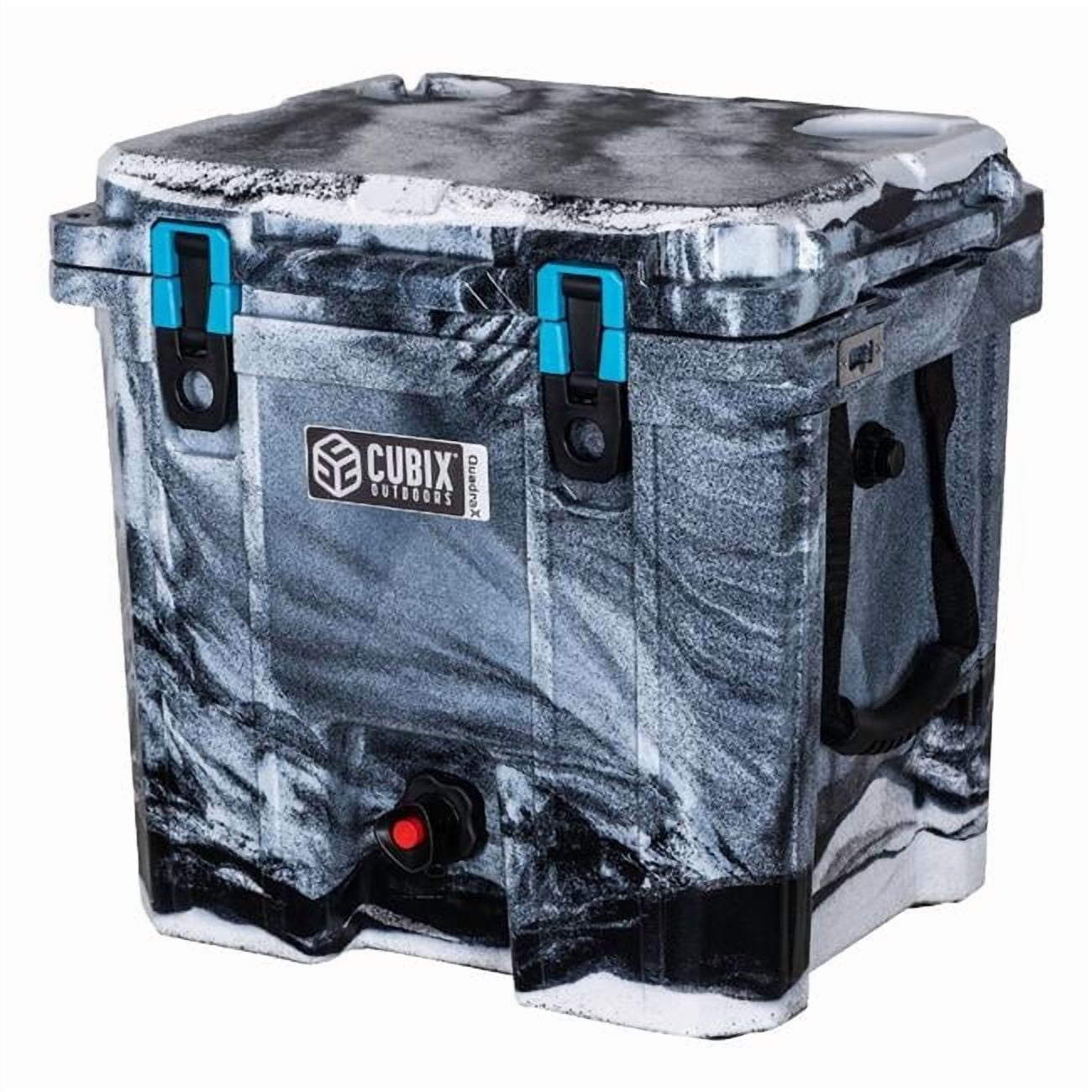 Cubix Outdoors QuadraX 20 QT Portable Insulated Hard Cooler and ...