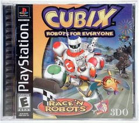 Pre-Owned Cubix Robots for Everyone Race N Robots - Playstation PS1 ...