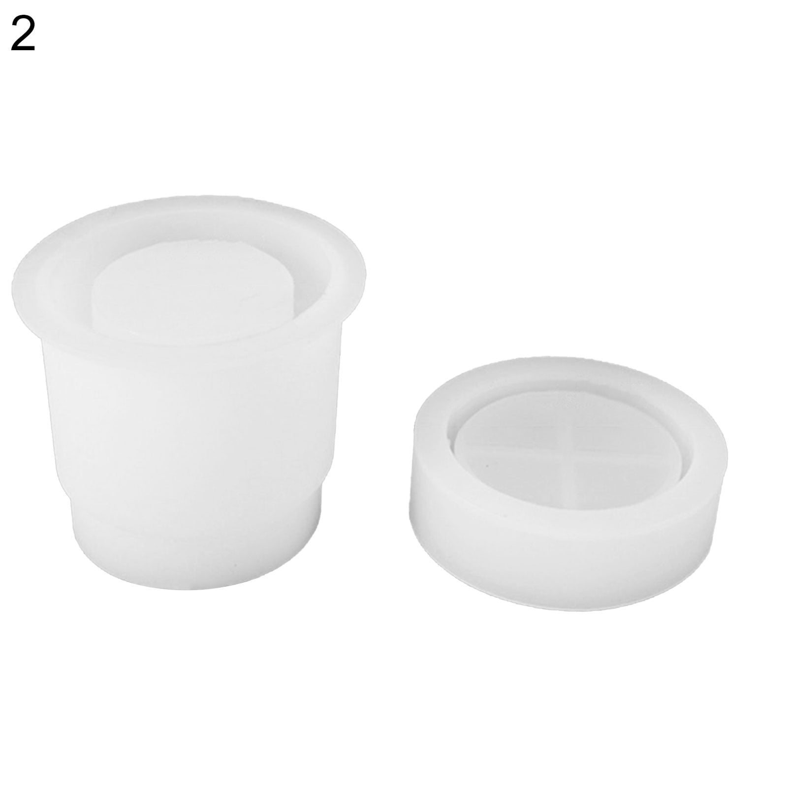 Cuboid Cylinder Hexagon Storage Holder Box Silicone Mold DIY Craft ...