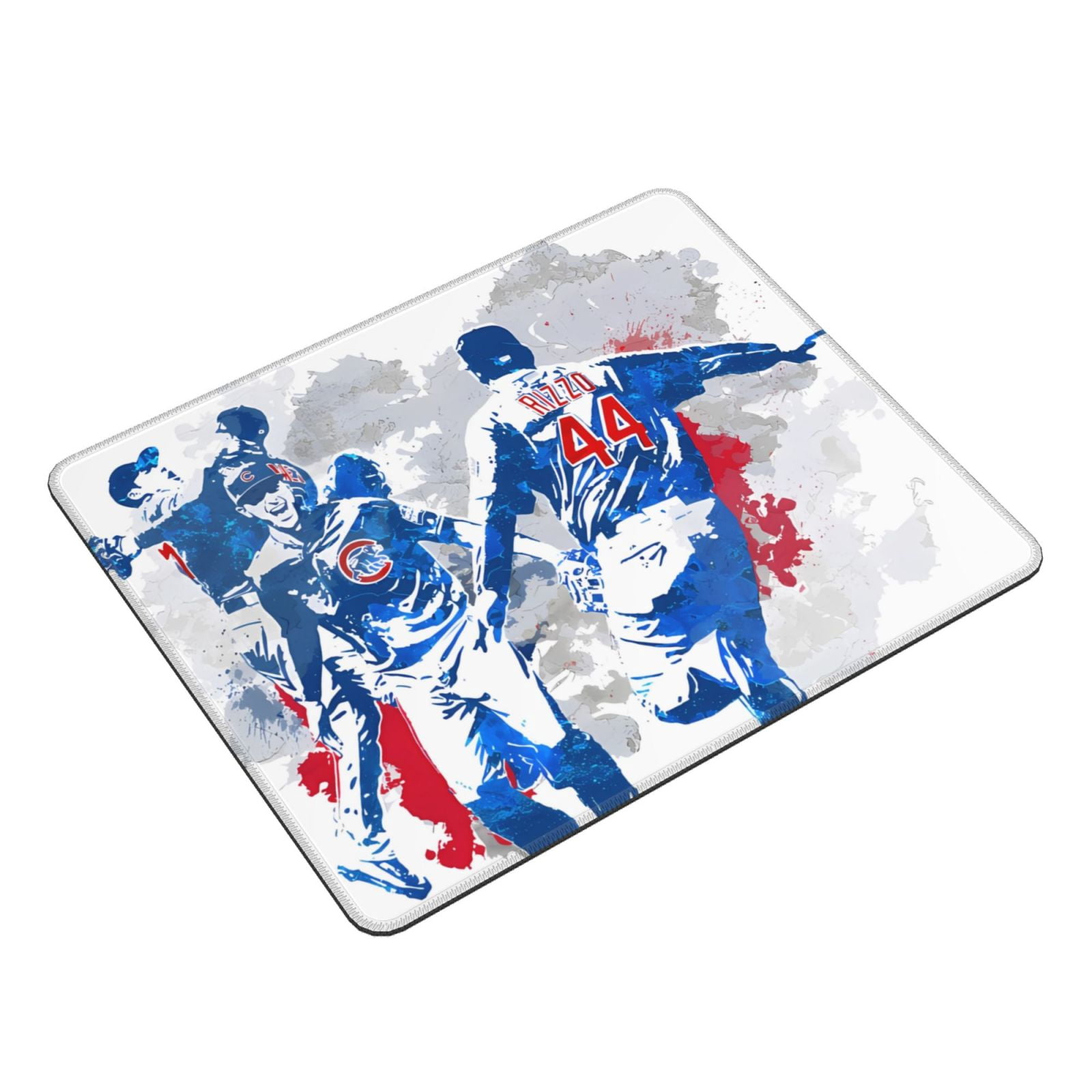 Cubs Baseball Team 10x12 Inch Anti-Slip Mouse Pad with Thick Rubber ...