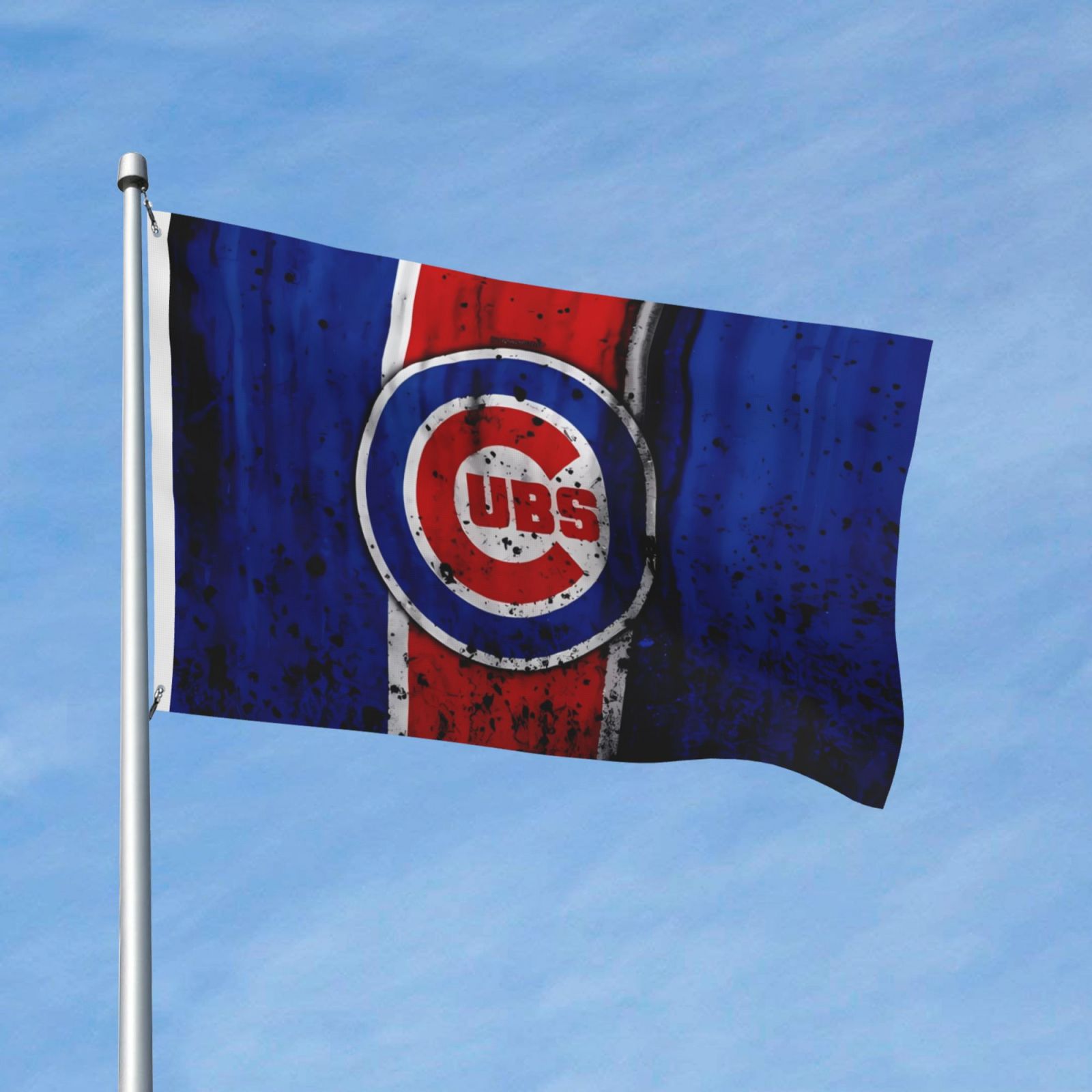 Cubs Baseball Team 3x5 ft Indoor and Outdoor Double Sided Flag ...
