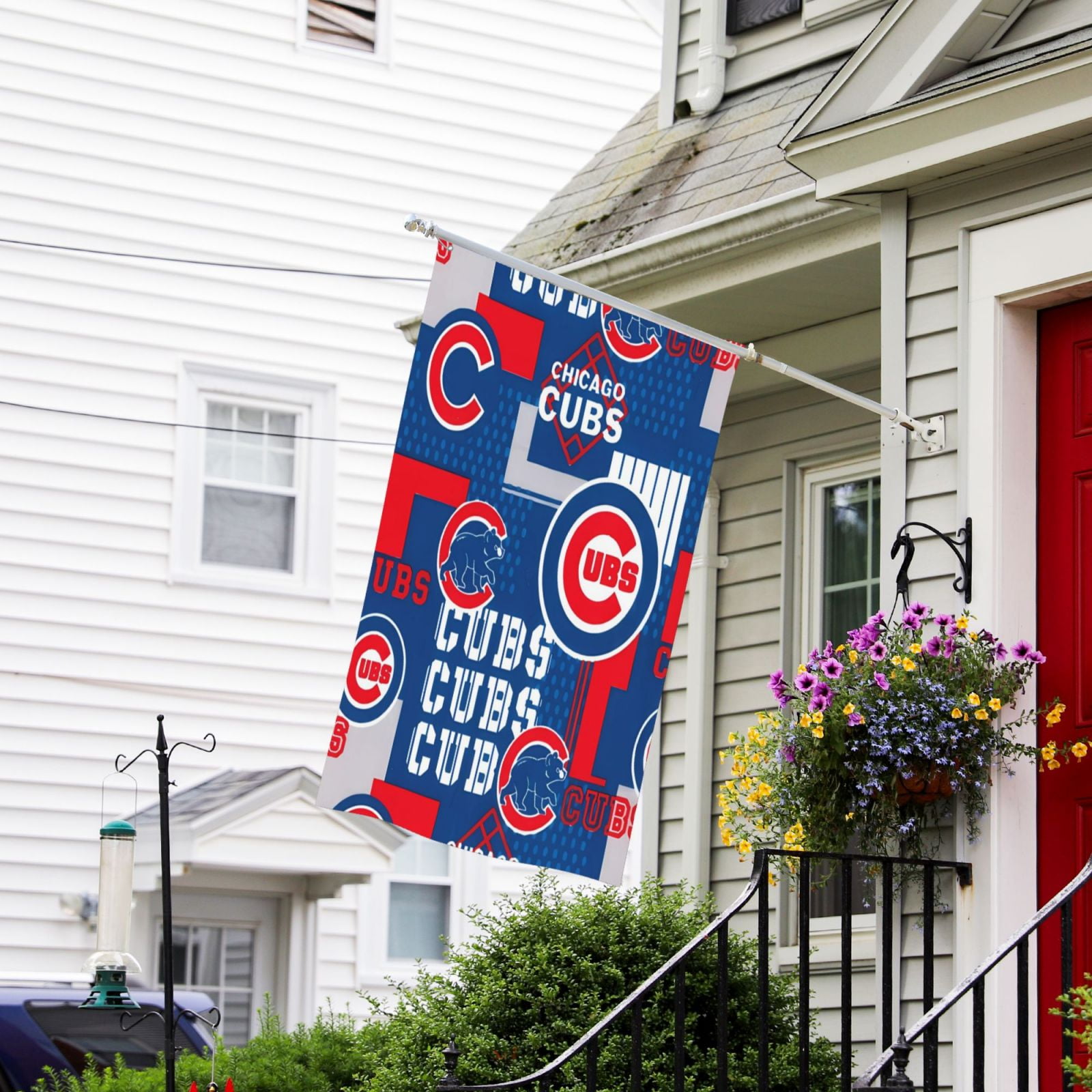 Cubs Baseball Team 3x5ft Outdoor Decorative House Flag - Single Side ...