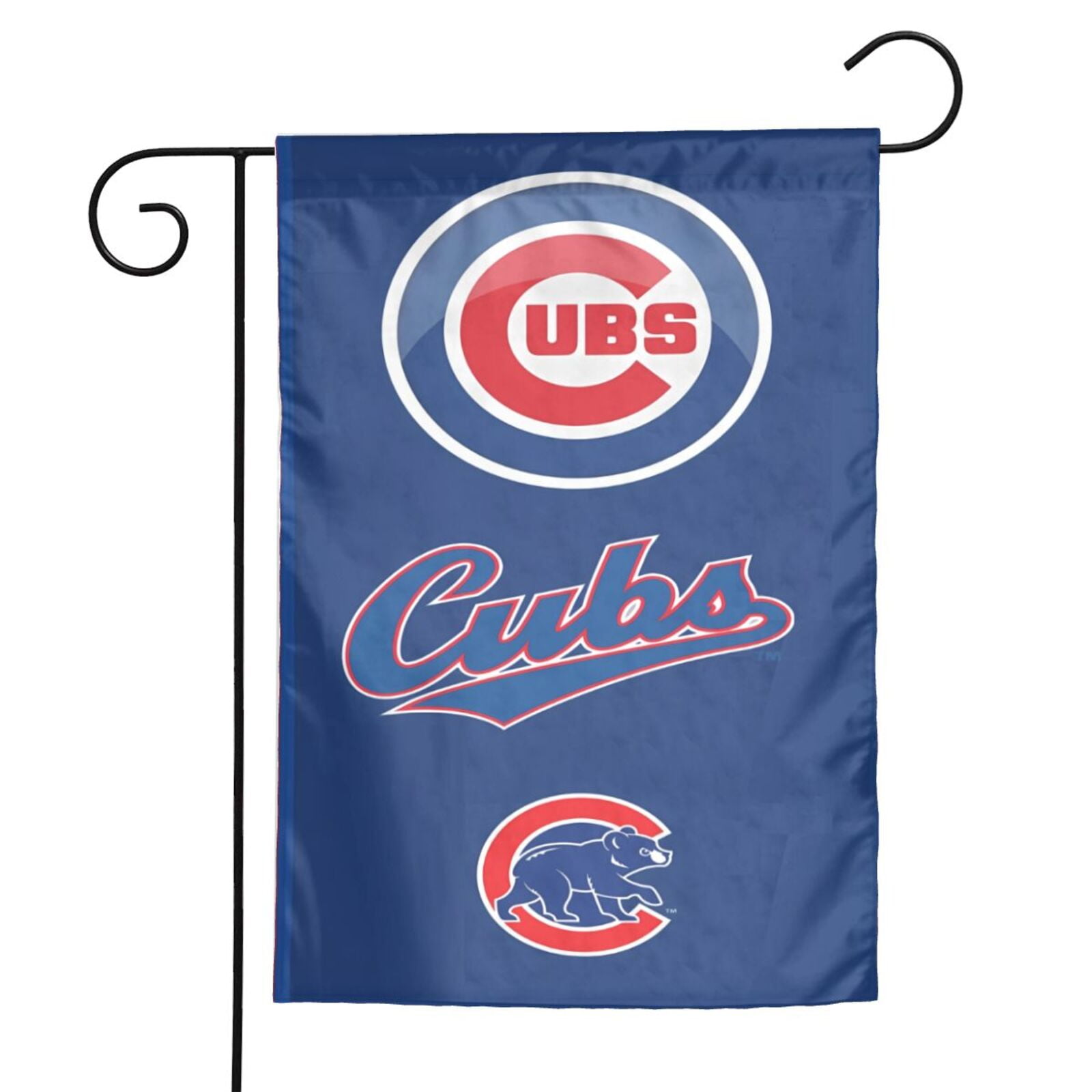 Cubs Baseball Team Custom Outdoor Decorative Garden Flag 12 x 18 Inch ...