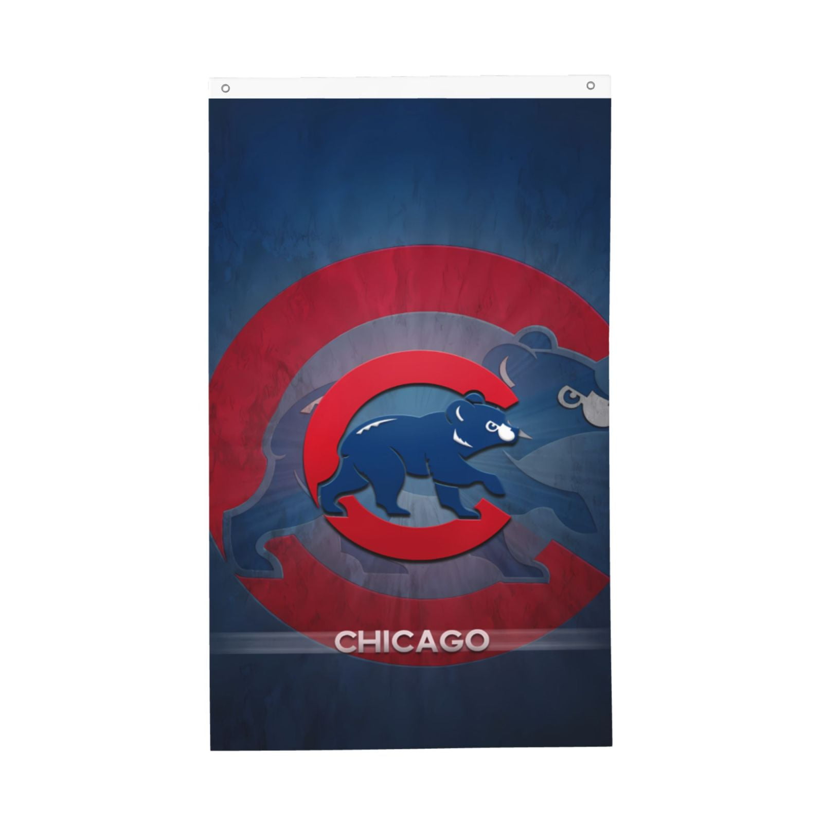 Cubs Baseball Team Double Sided Garden Flag 3x5ft Indoor and Outdoor ...