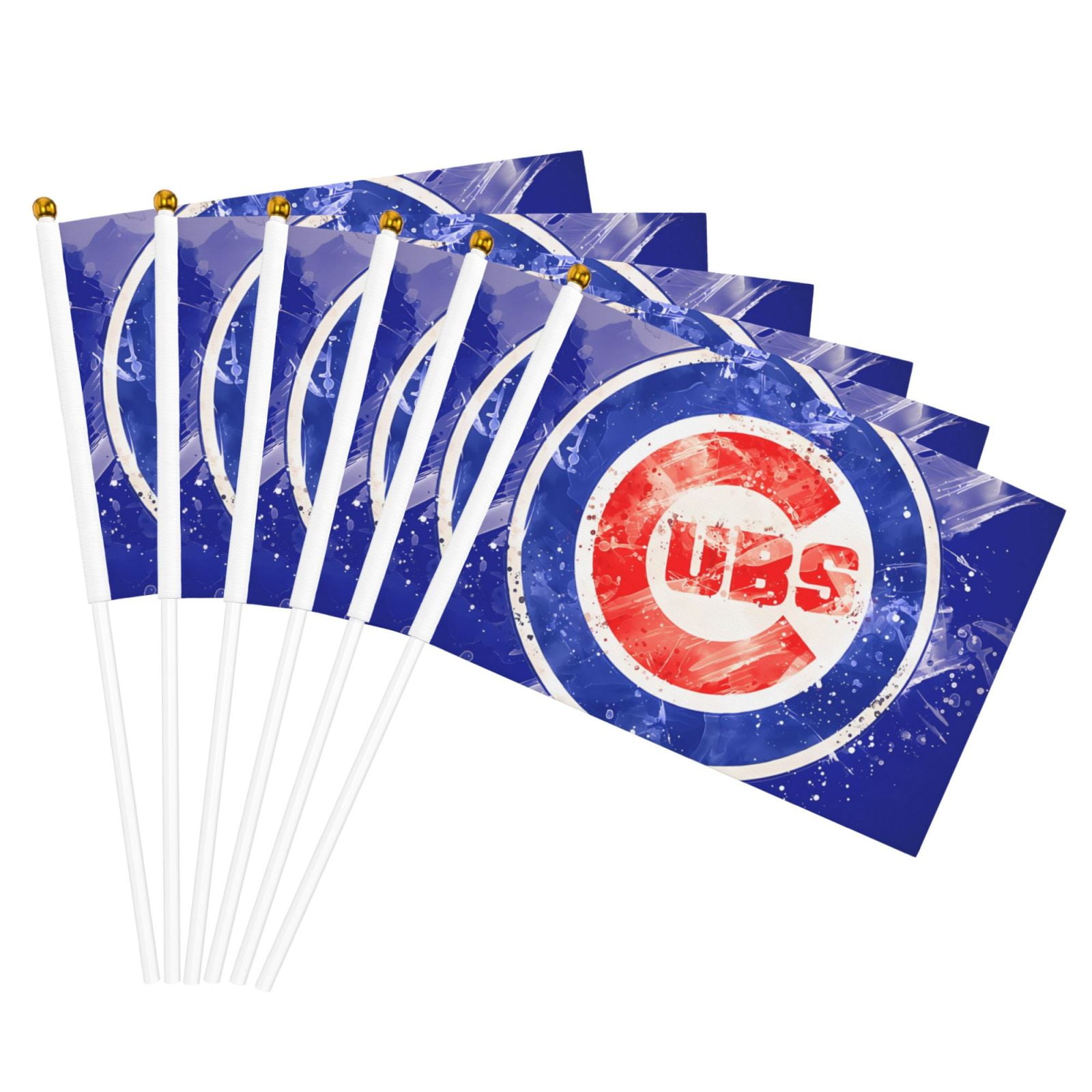 Cubs Baseball Team Double Sided Hand Waving Flag, Spectator Hand Waving ...