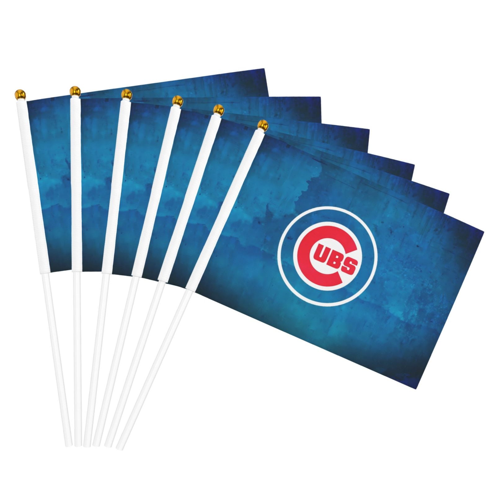 Cubs Baseball Team Double Sided Hand Waving Flag, Spectator Hand Waving ...