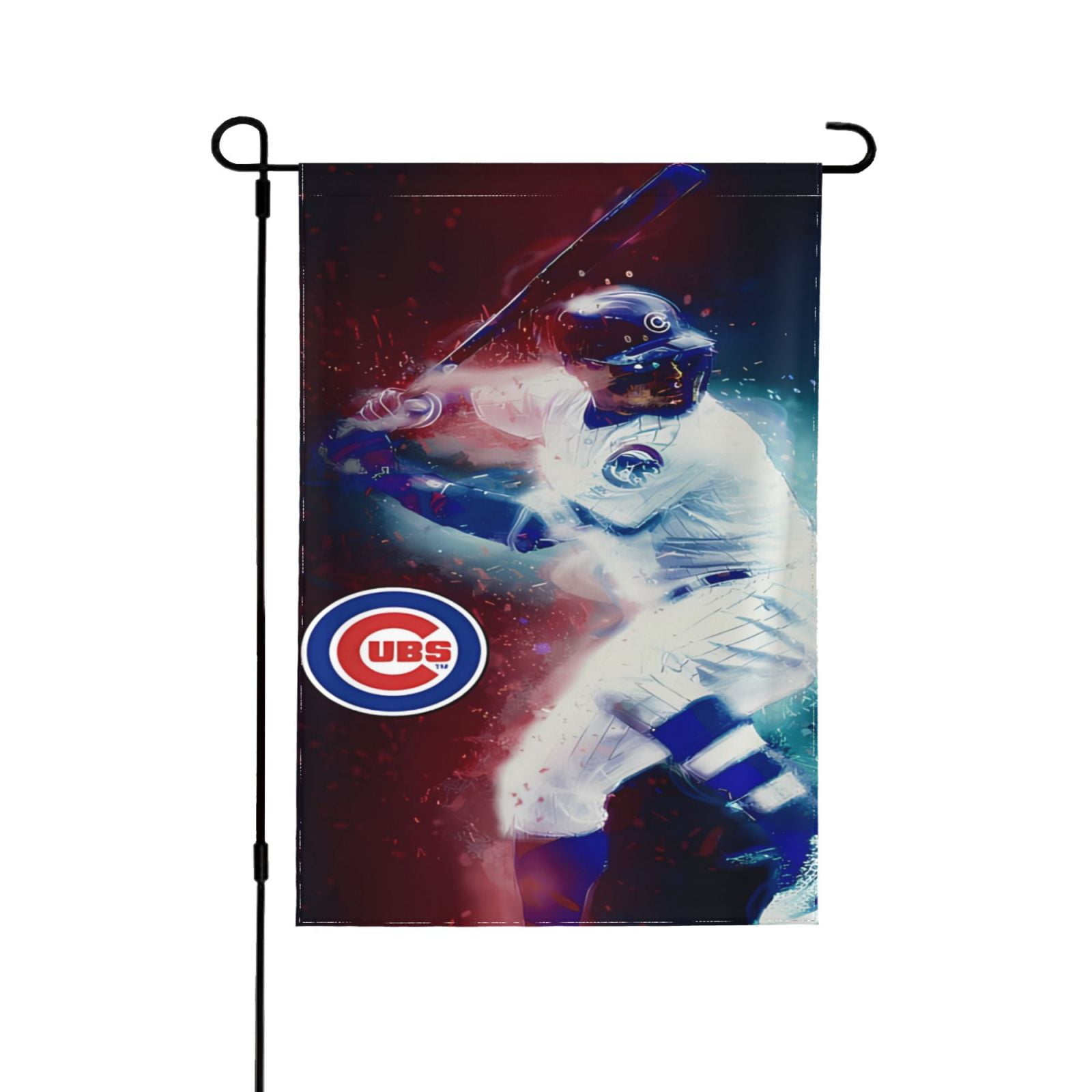Cubs Baseball Team Front Garden Flag, Fans Spectator Flag Hanging Flag ...