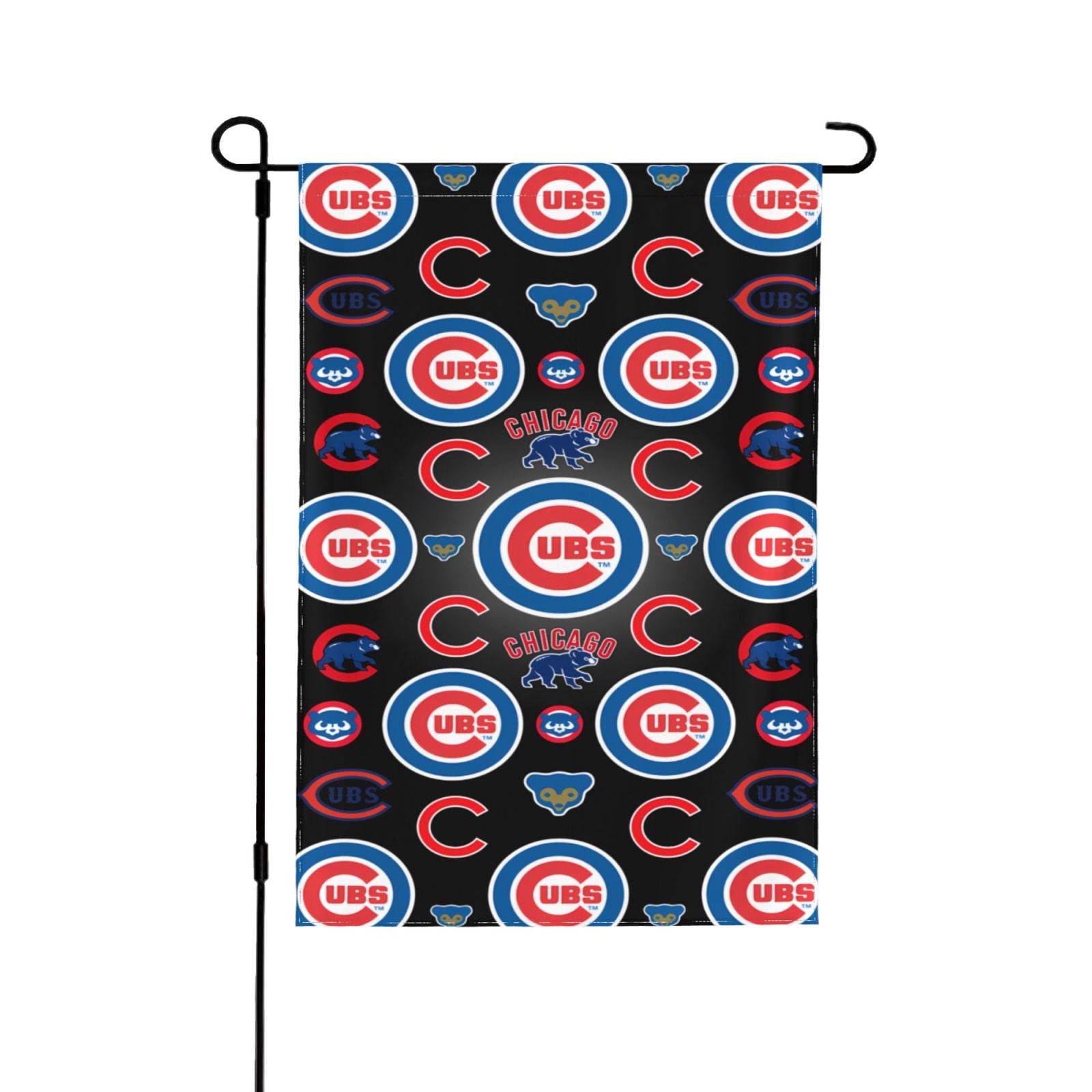 Cubs Baseball Team Front Garden Flag, Fans Spectator Flag Hanging Flag ...