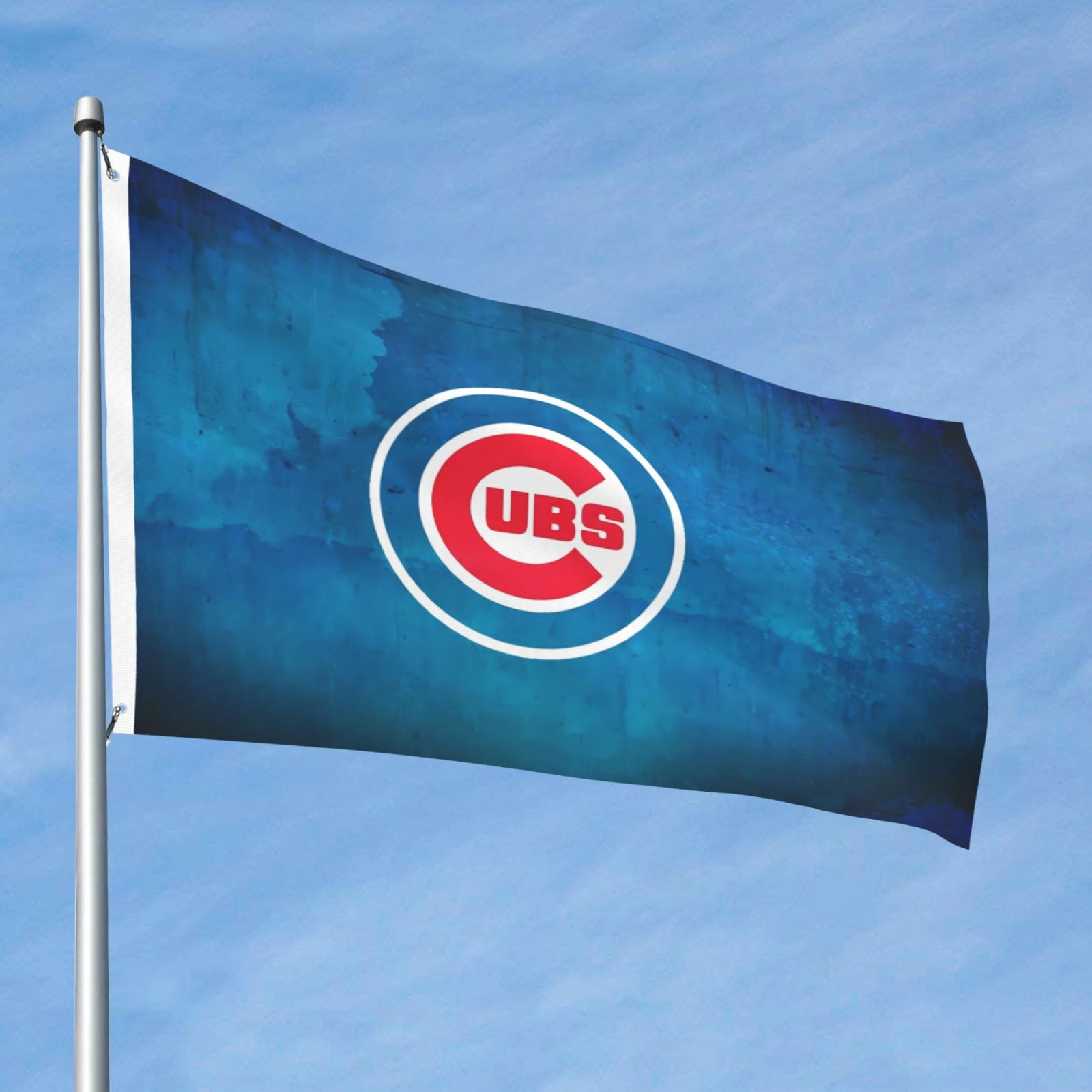 Cubs Baseball Team Outdoor Double Sided Flag 2X3FT Easy to Install ...