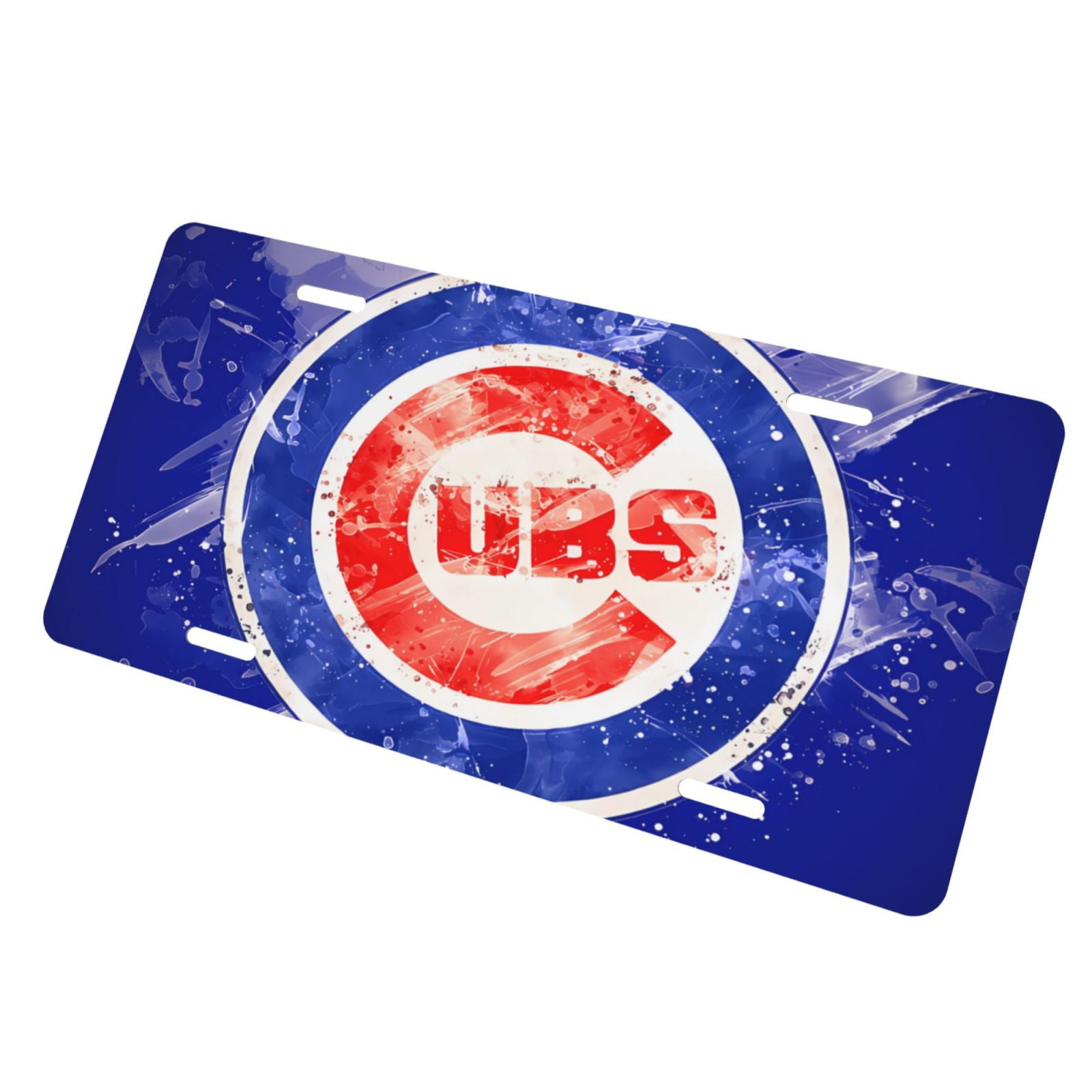 Cubs Baseball team custom car aluminum front license plate 6x12 inches ...