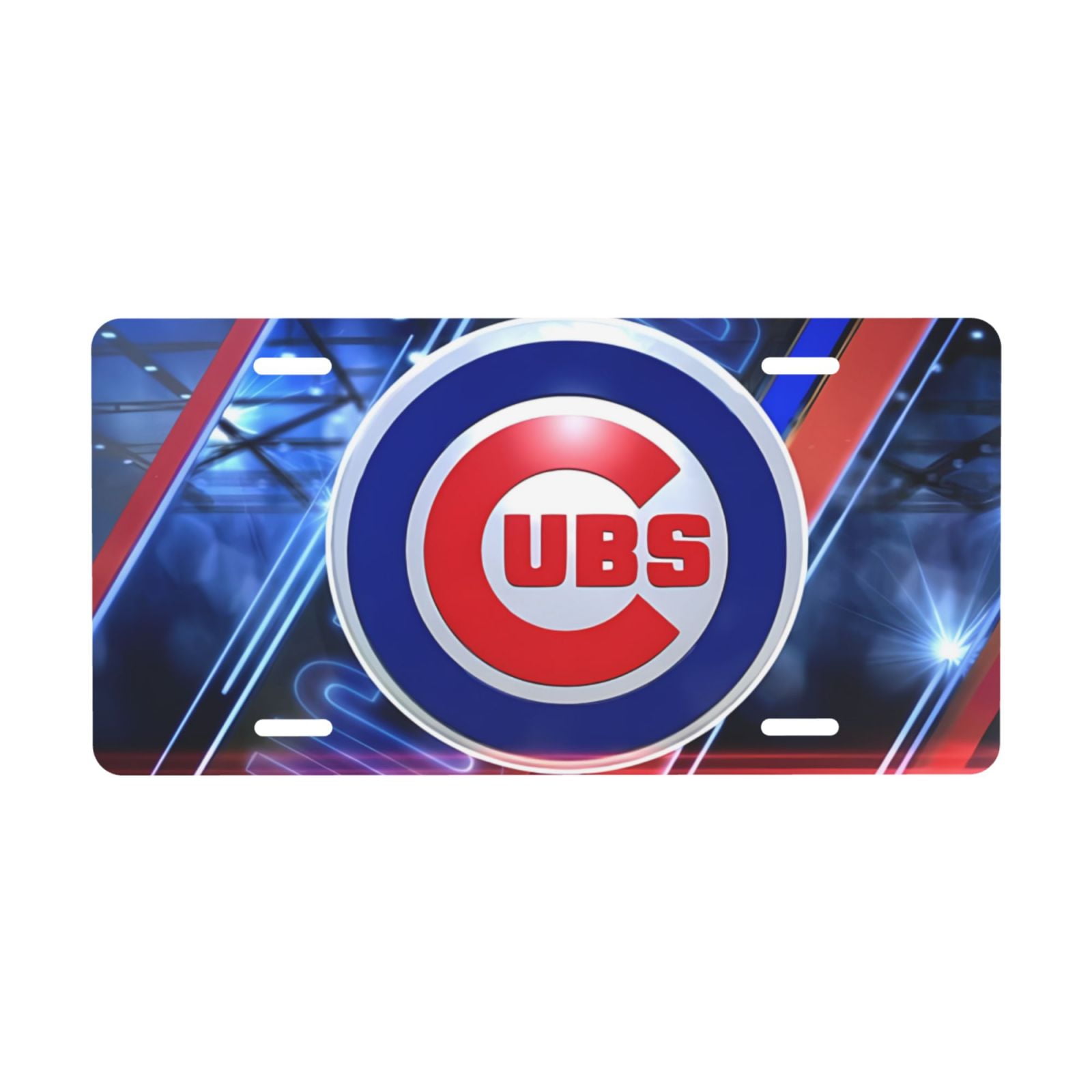 Cubs Car Decorative License Plate Baseball Team Theme Design License ...