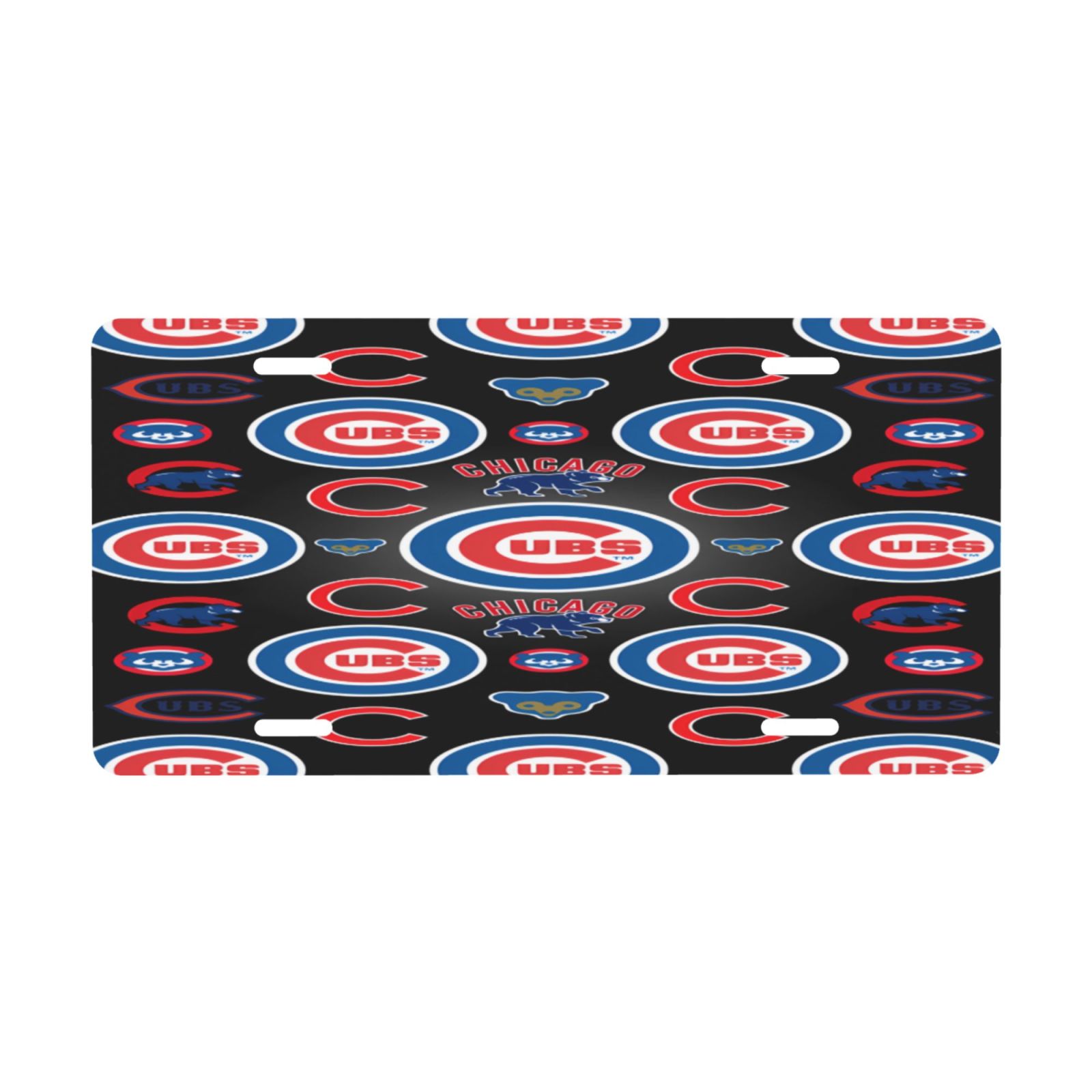 Cubs Car Decorative License Plate Baseball Team Theme Design License ...