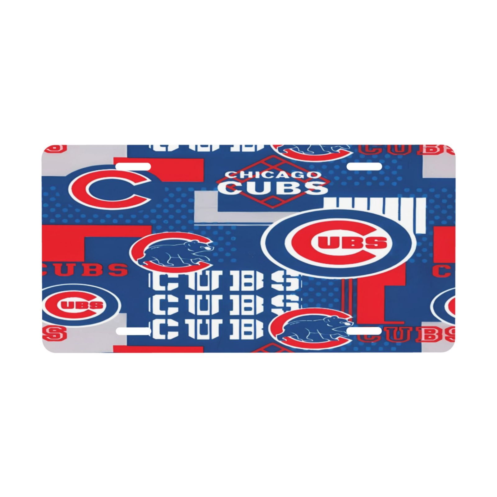 Cubs Car Decorative License Plate Baseball Team Theme Design License ...