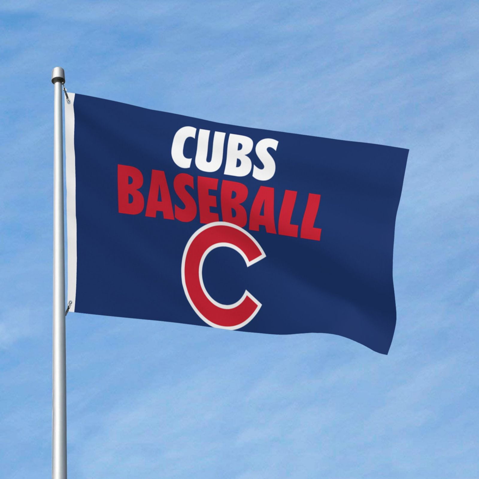 Cubs Custom American Baseball Team Logo Double Sided Flag 3x5FT ...