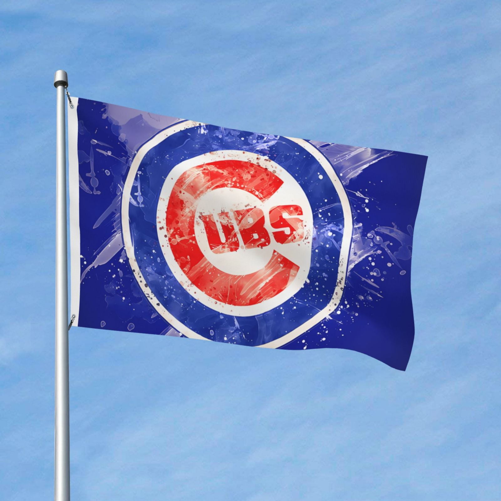 Cubs Custom American Baseball Team Logo Double Sided Flag 3x5FT ...