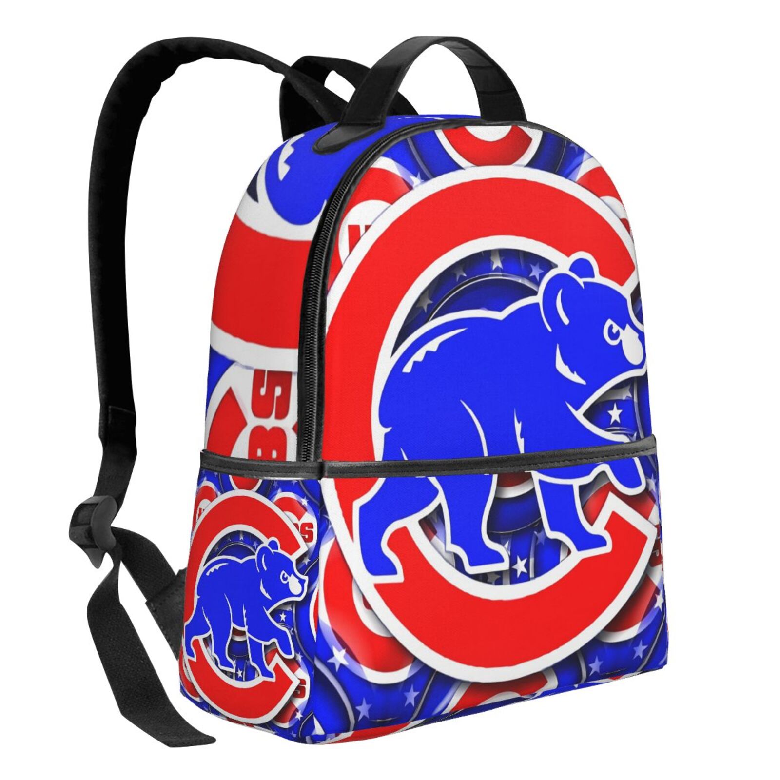 Cubs Fashionable Lightweight Student Backpack Adjustable Custom ...