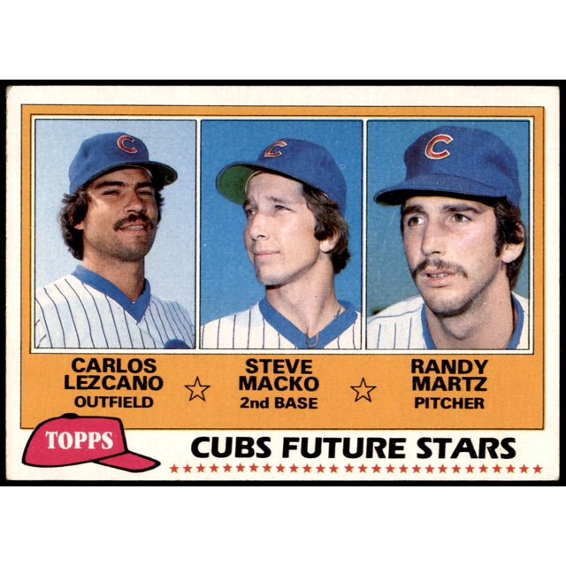 Cubs Future Stars (Carlos Lezcano / Steve Macko / Randy Martz) #381 ...