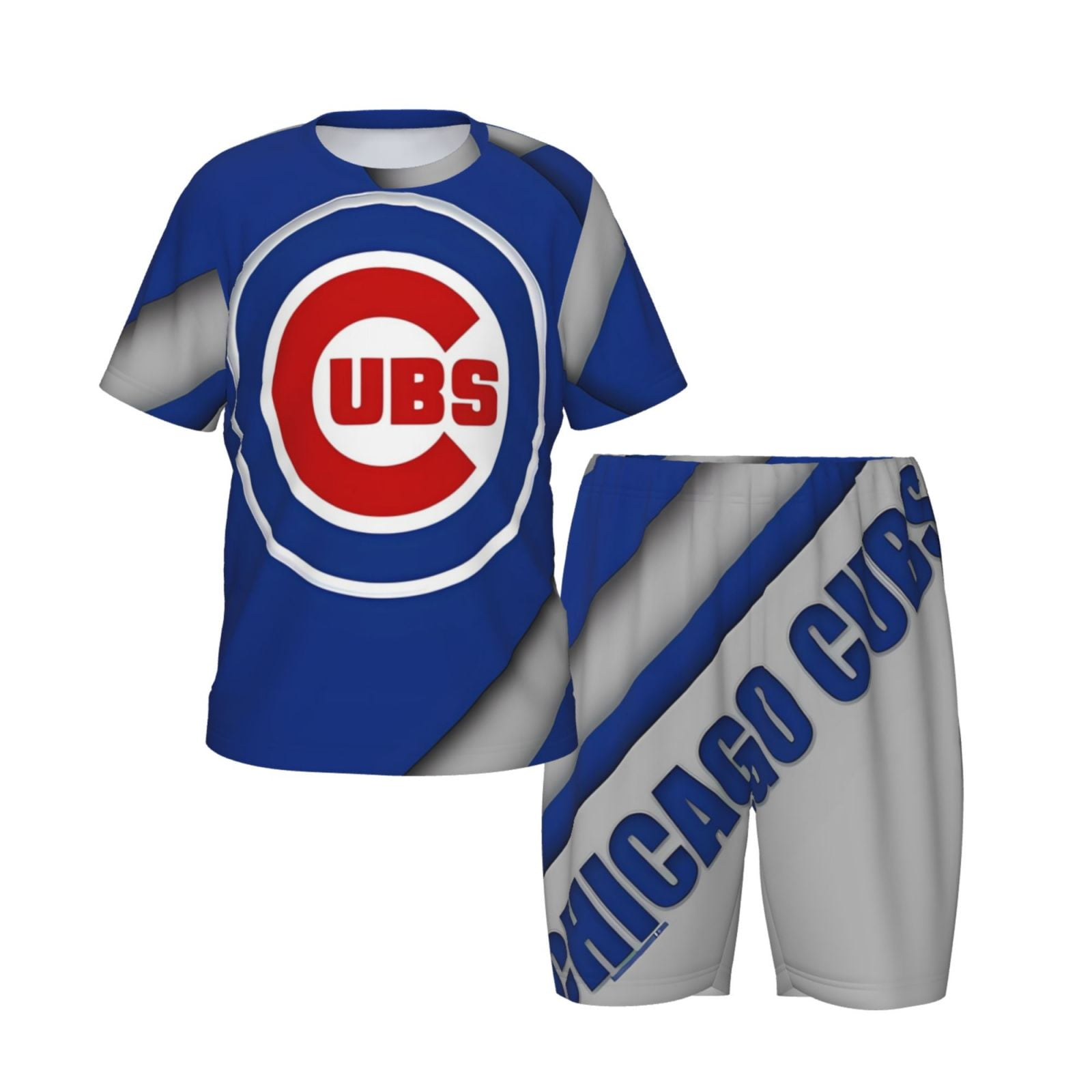 Cubs Kids Girl Boys 2-Piece Cozy Pajamas Short Sleeve Cool Summer ...