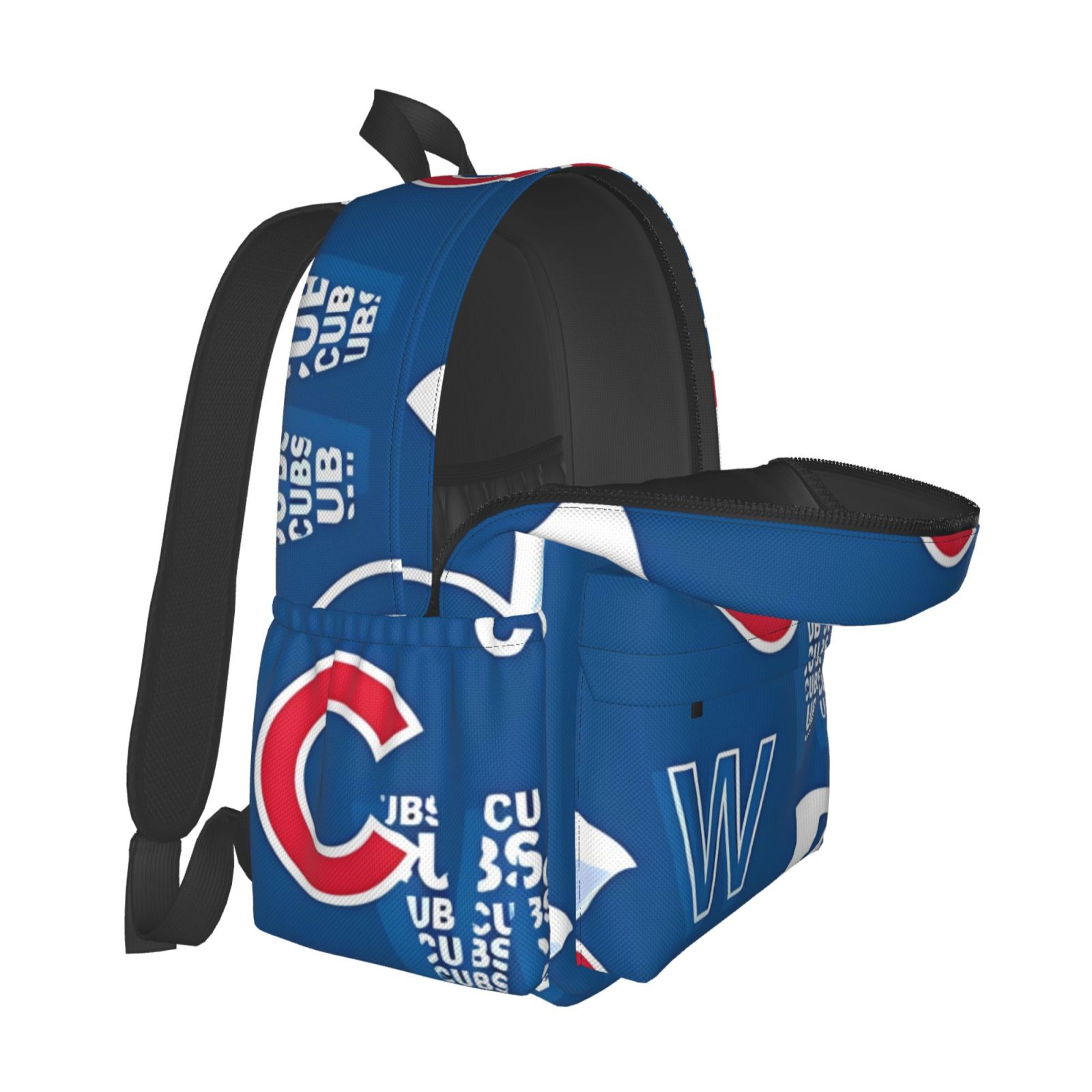 Cubs Large Capacity Lightweight Adjustable Student Backpack Custom ...