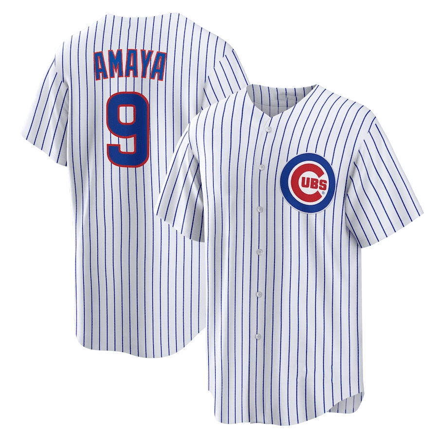 Cubs Men's Home Limited Miguel Amaya#9 Fans short sleeve Game Jersey ...