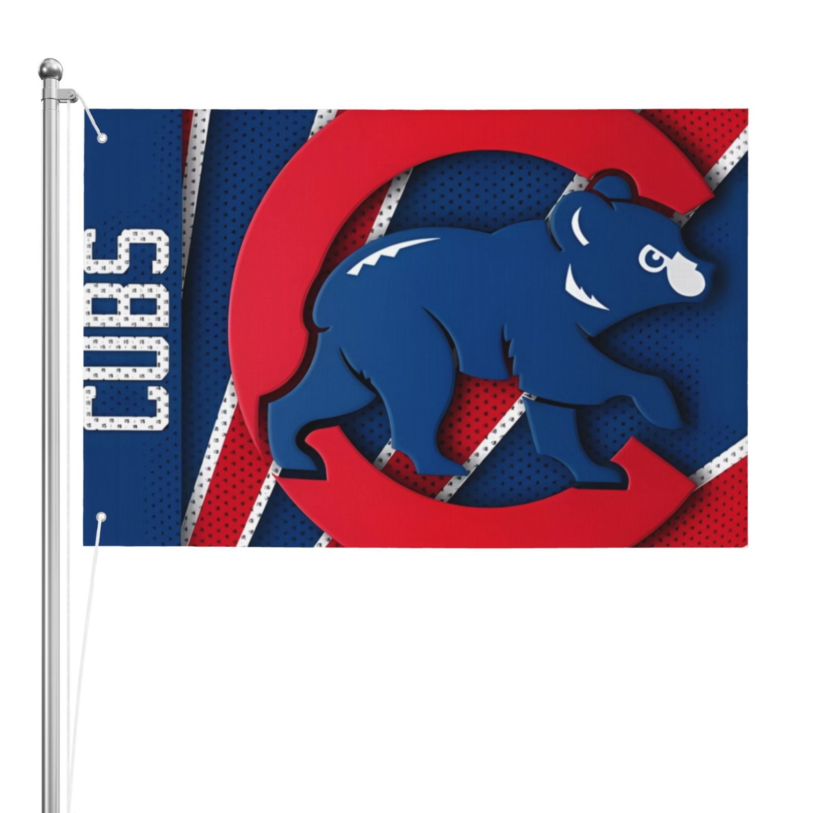 Cubs Three Layer personalized Double Sided Flag Football Fans National ...
