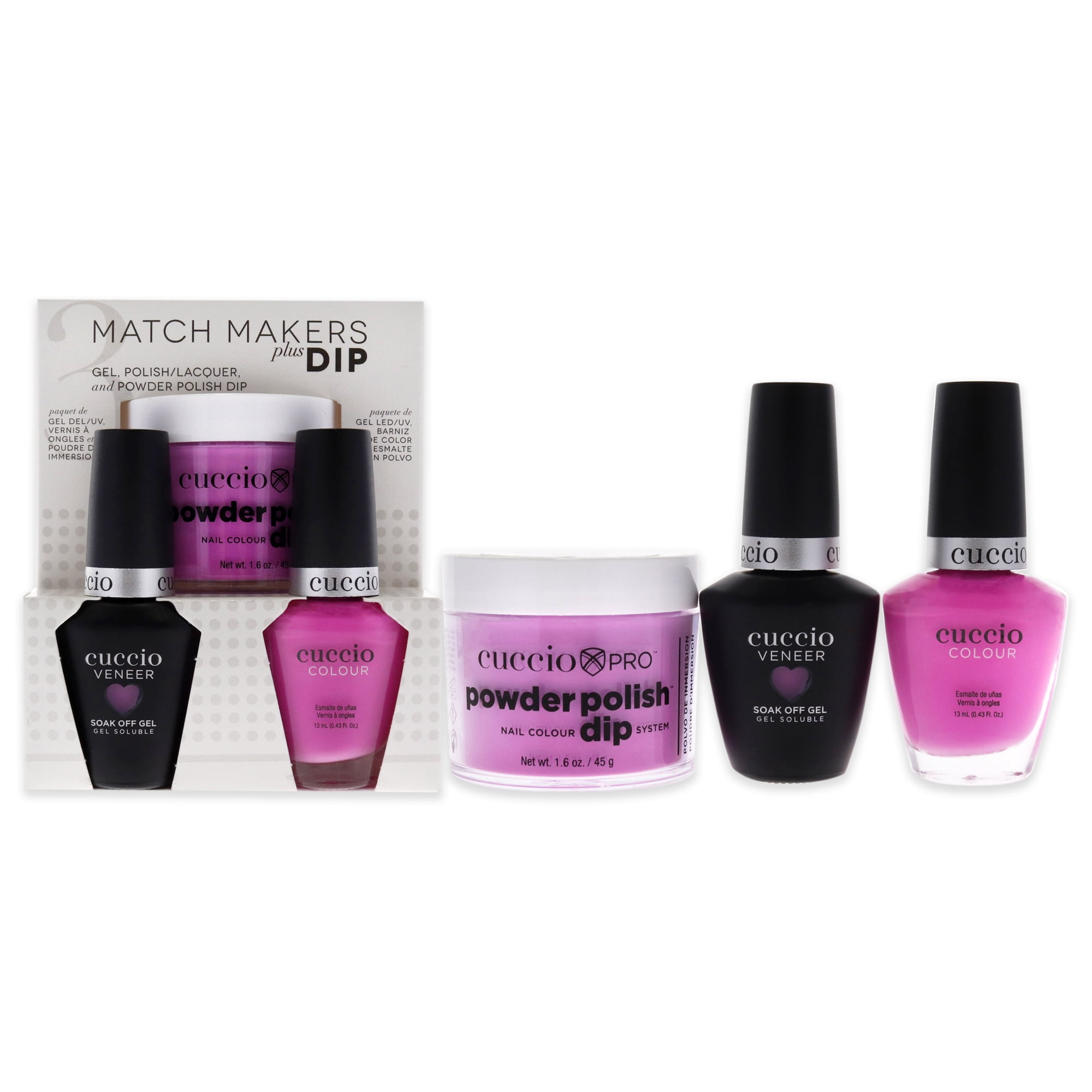 Cuccio Colour Match Makers Plus Dip Take On Me 3 Pc Gift Set - 1.6oz ...