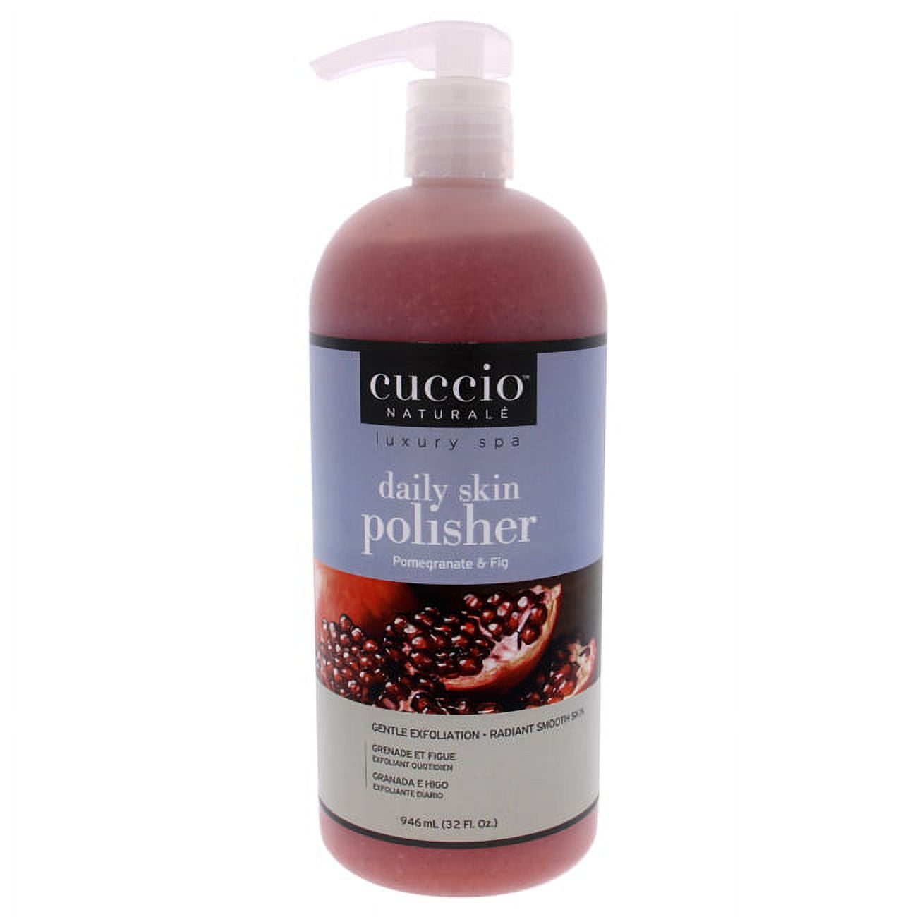 Cuccio Naturale Luxury Spa Daily Skin Polisher - Pomegranate and Fig ...