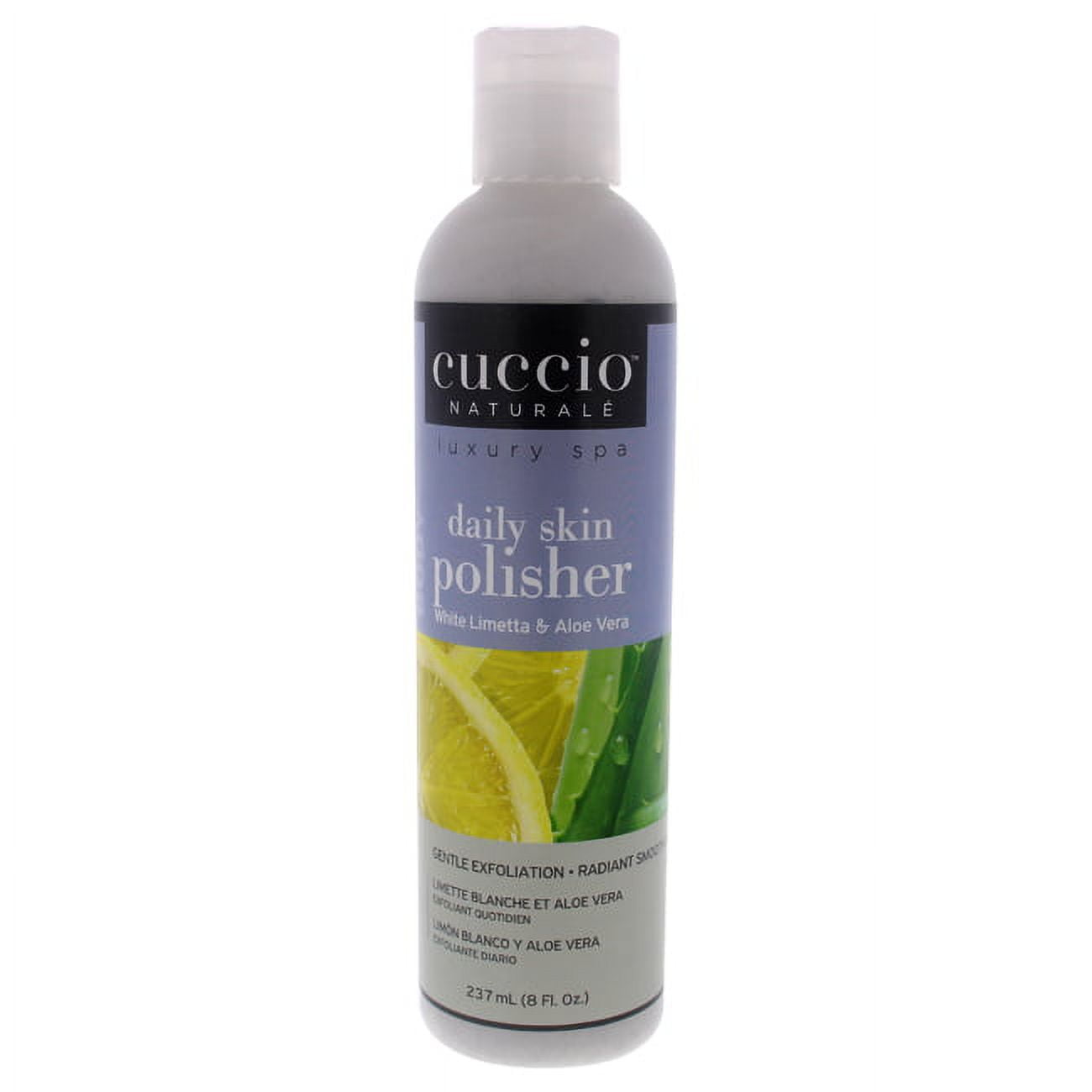 Cuccio Naturale Luxury Spa Daily Skin Polisher - White Limetta and Aloe ...