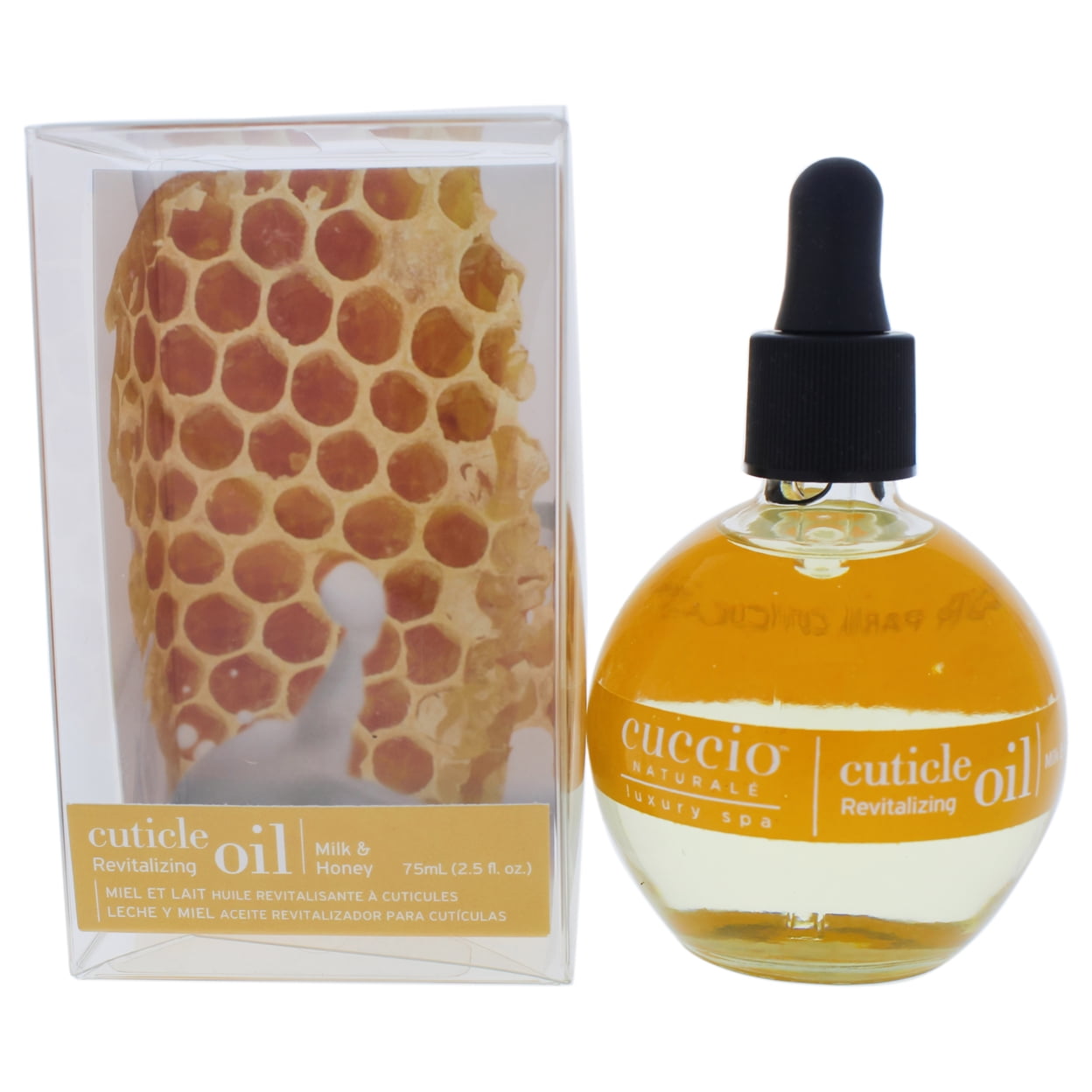 Cuccio Naturale Revitalizing Cuticle Oil Milk & Honey 2.5 fl oz Nourish ...