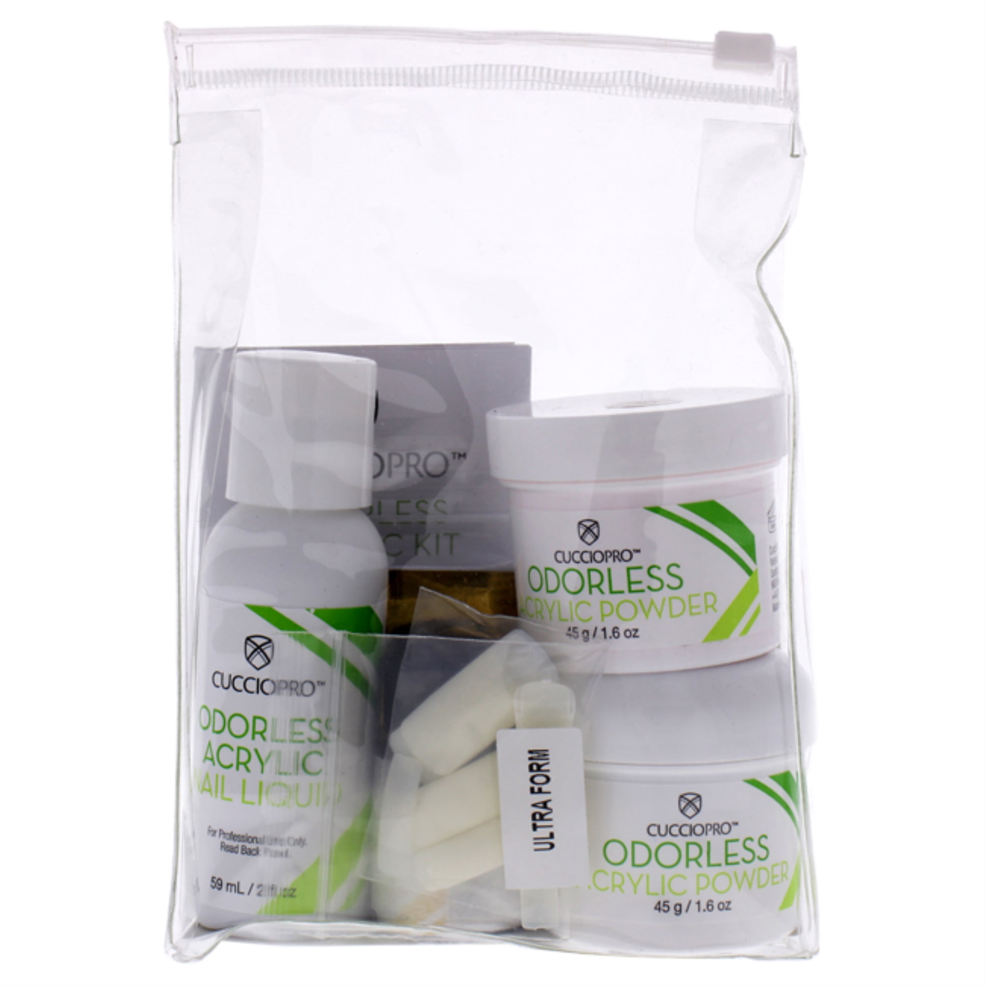 Odorless Acrylic Kit - Intermediate by Cuccio Pro for Women - 7 Pc 2oz ...