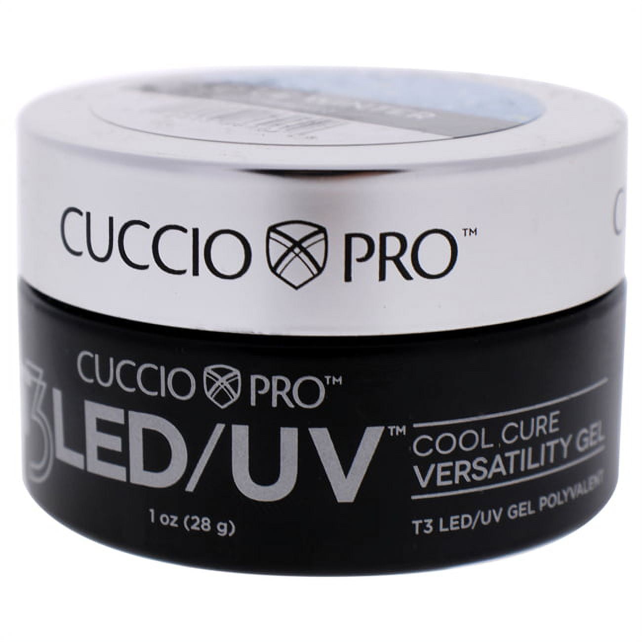 Cuccio Pro T3 Cool Cure Versatility Gel - Blue Winter Nail Gel 1 oz ...
