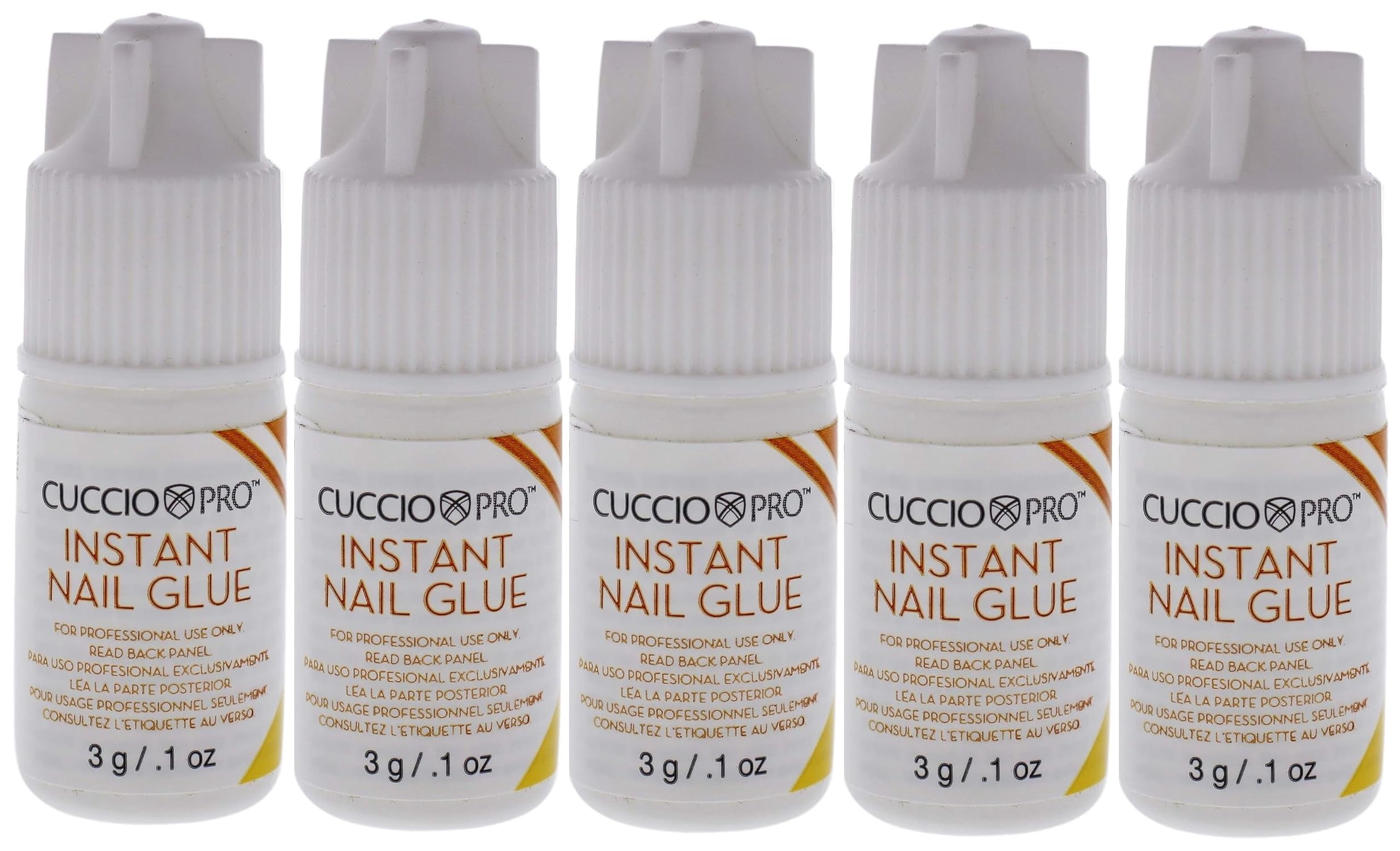 Cuccio Super Strong Instant Nail Glue for Nail Tips Acrylic Nails and ...