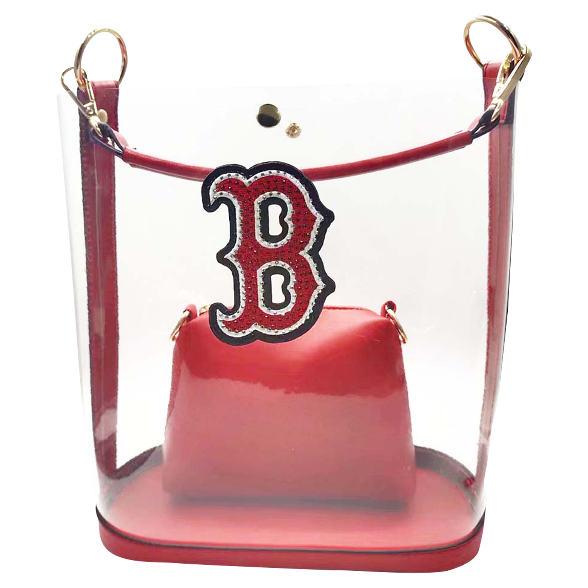 Cuce Boston Red Sox Rhinestone-Clear Purse - Walmart.com