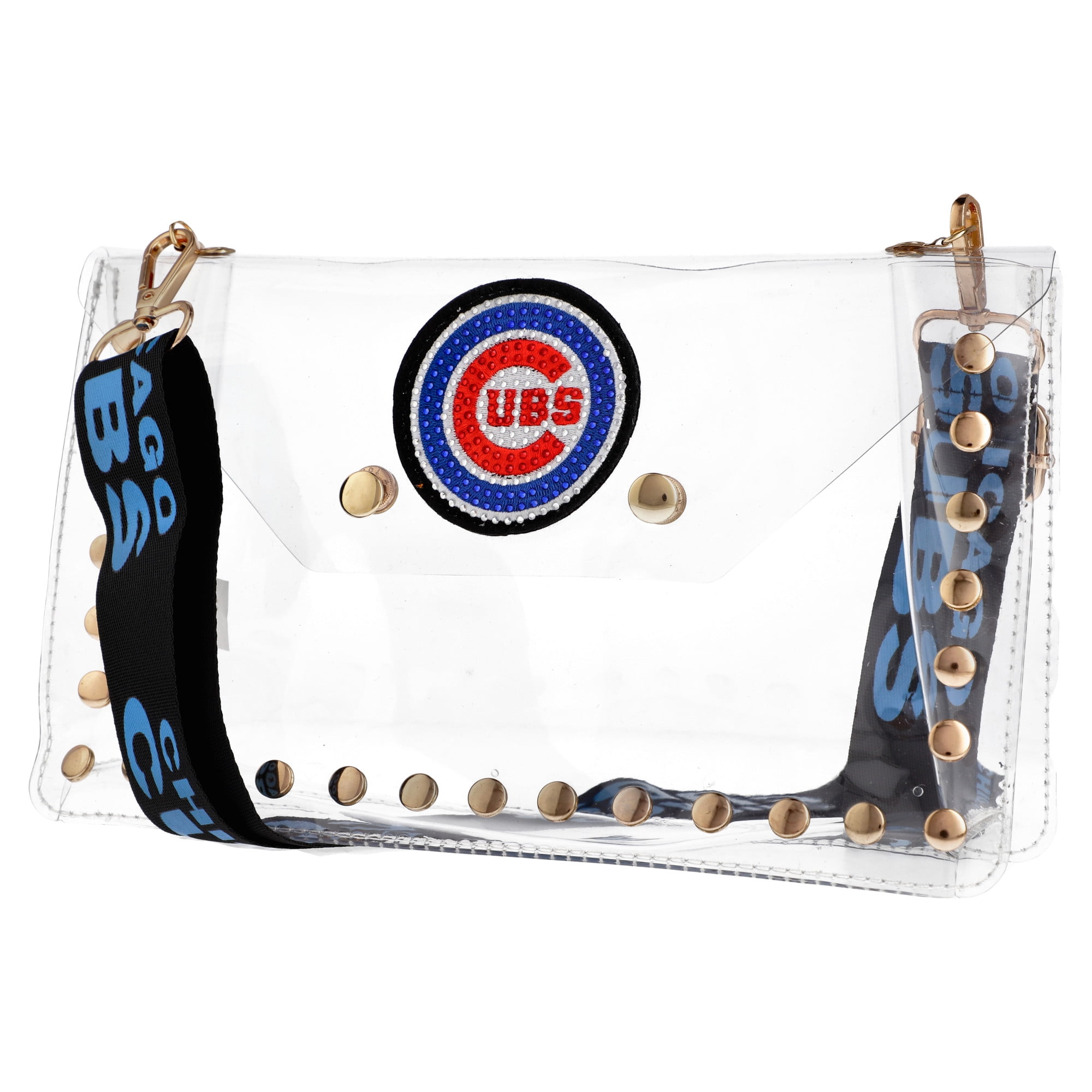 Cuce Chicago Cubs Crystal Clear Envelope Crossbody Bag - Walmart.com