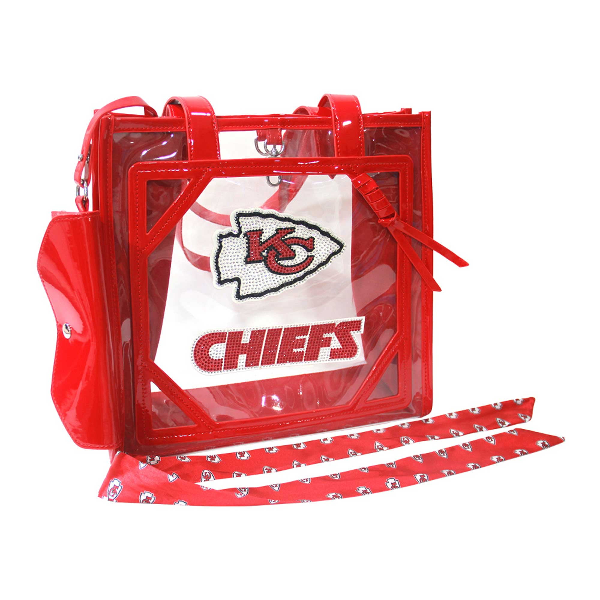 Cuce Kansas City Chiefs Clear Tote Bag - Walmart.com