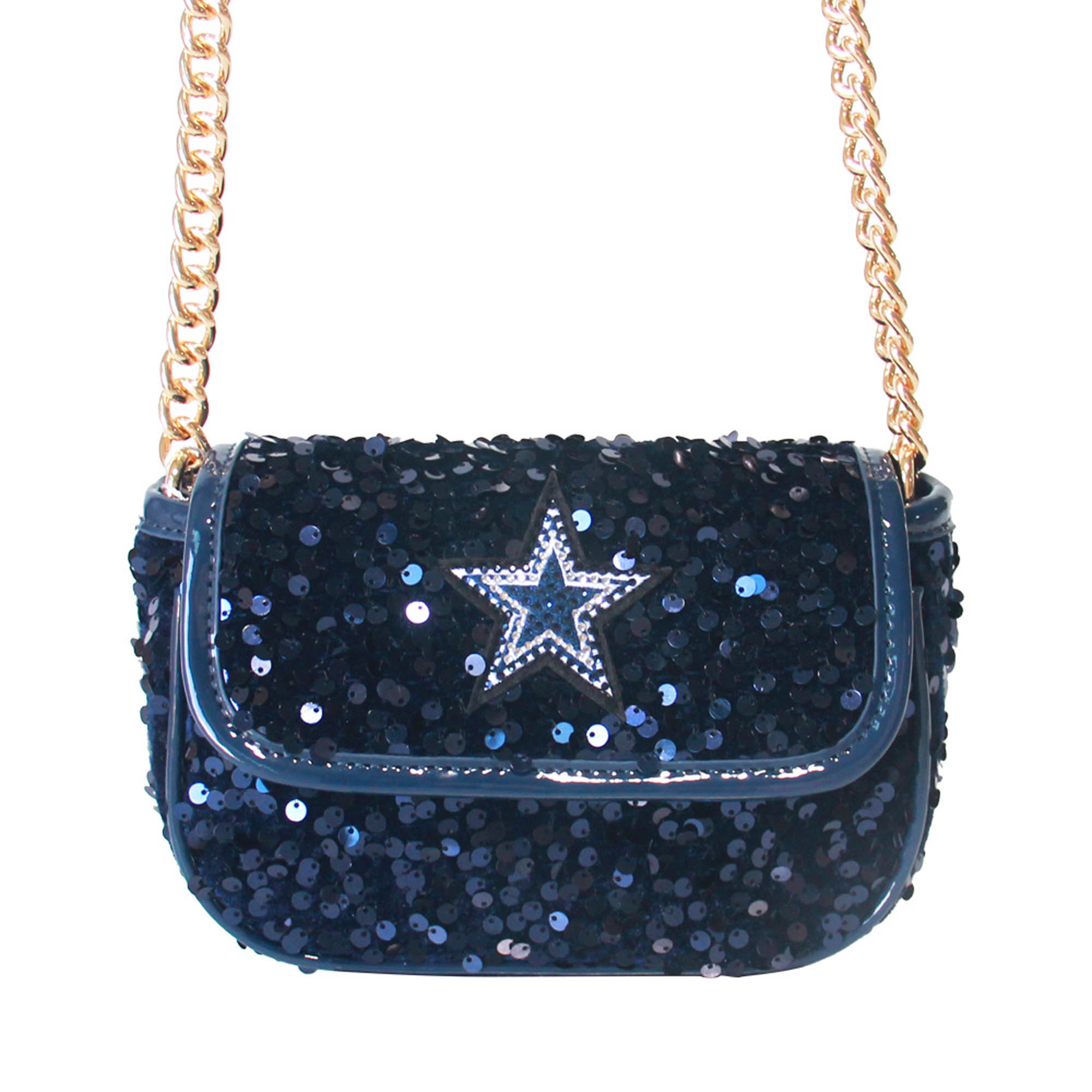 Cuce Navy Dallas Cowboys Sequin Crossbody Bag - Walmart.com