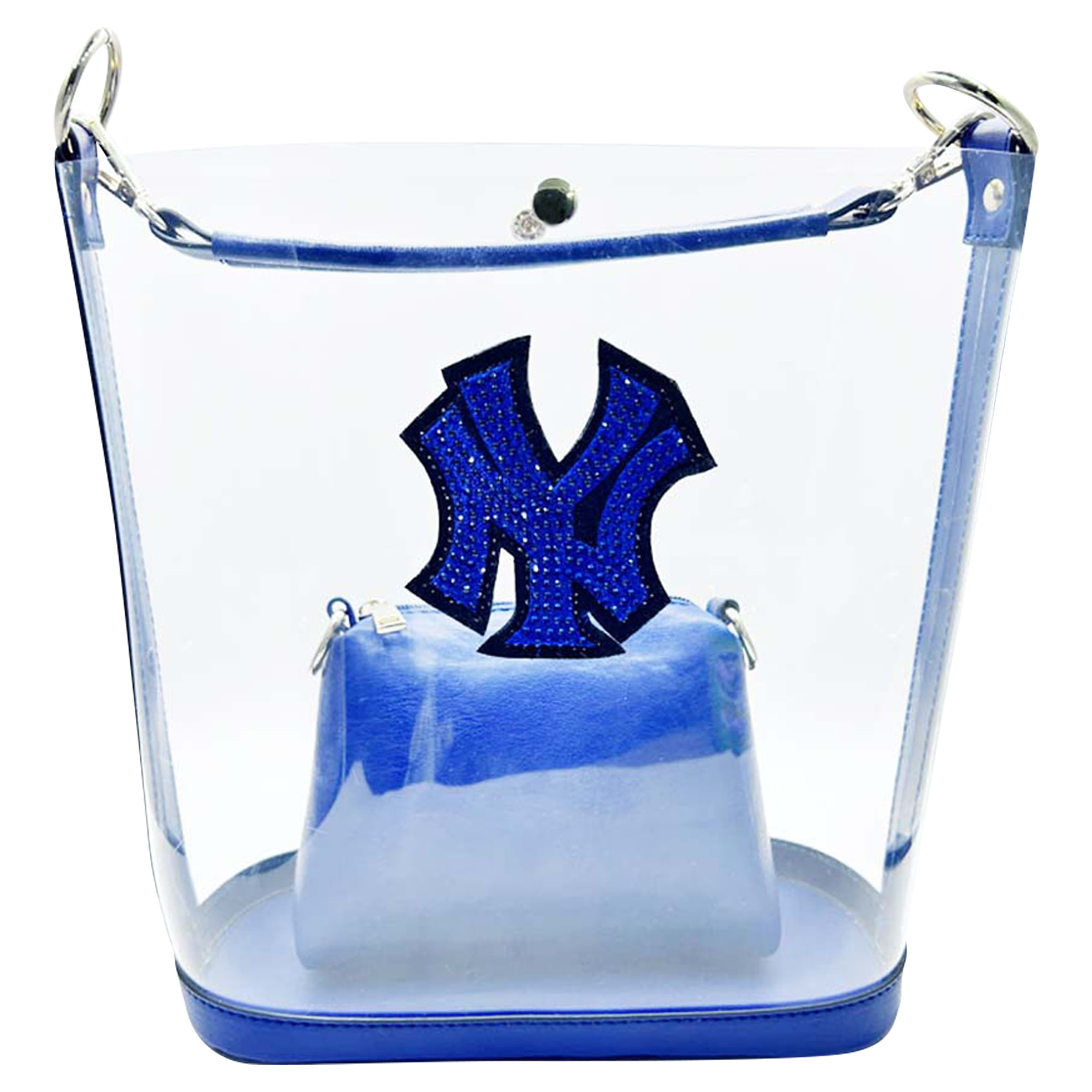 Cuce New York Yankees Rhinestone-Clear Purse - Walmart.com