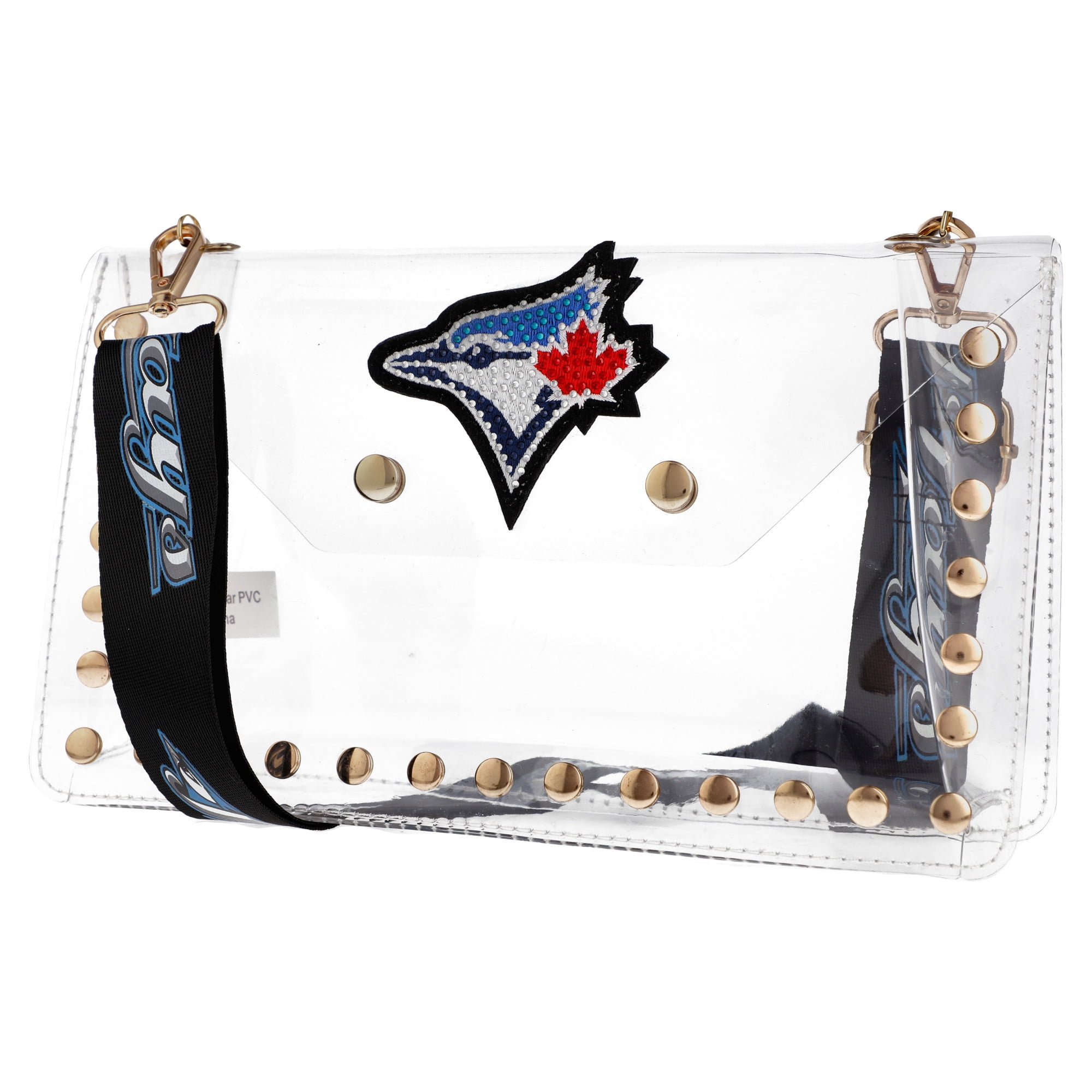 Cuce Toronto Blue Jays Crystal Clear Envelope Crossbody Bag - Walmart.com
